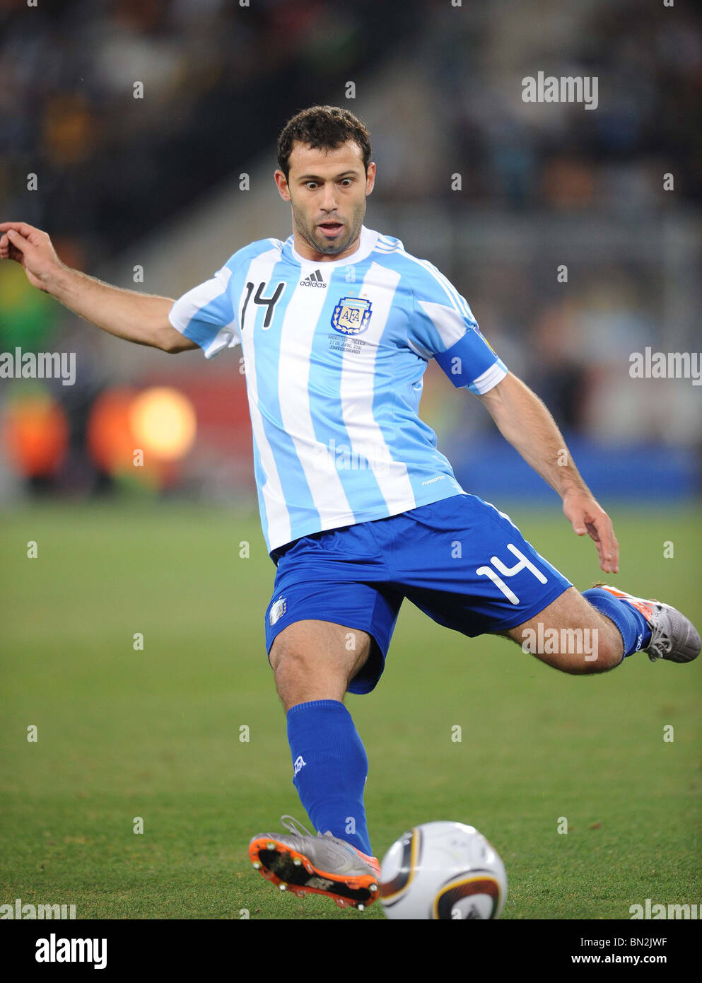 Mexico and javier mascherano hi-res stock photography and images - Alamy