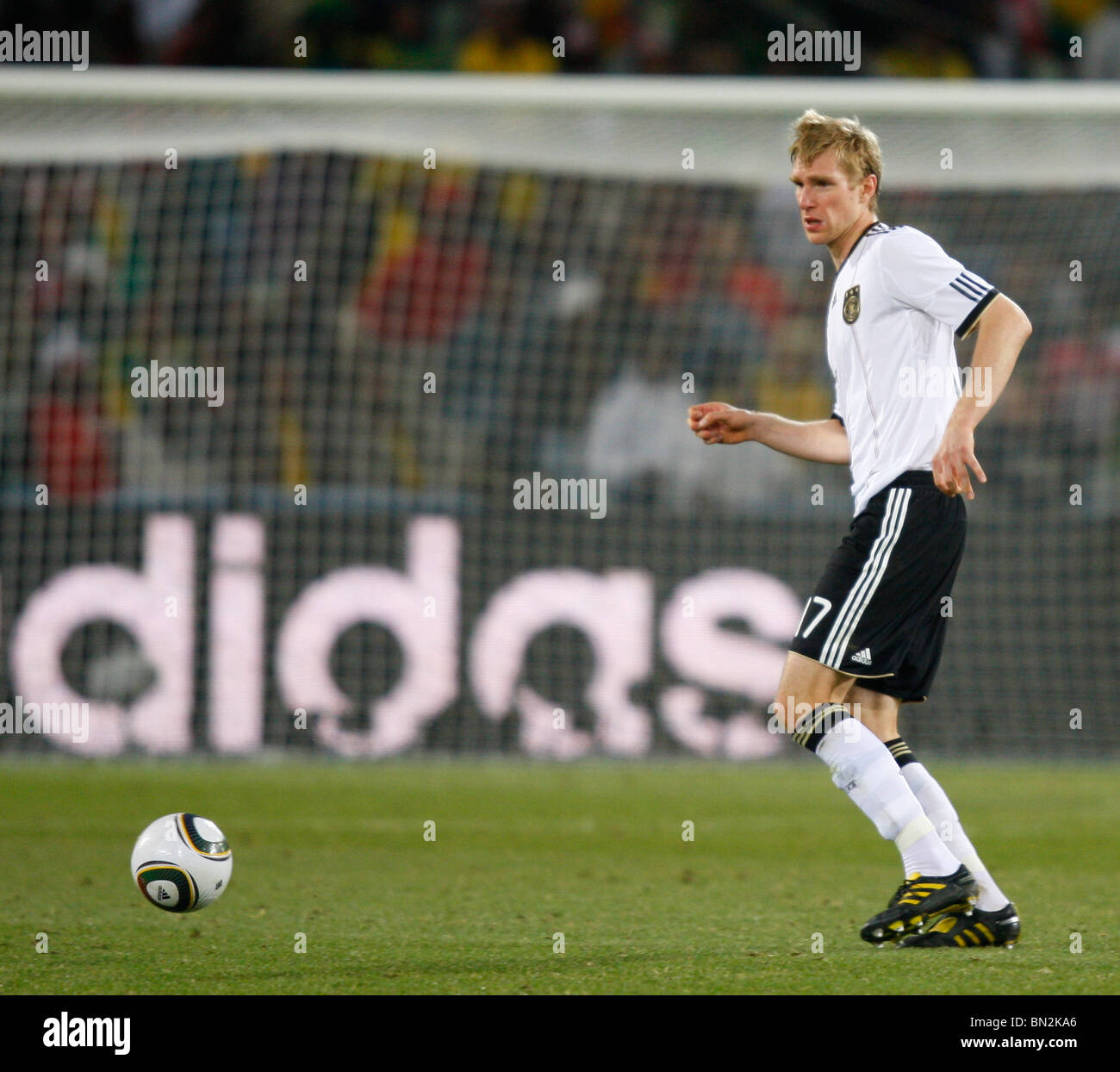 PER MERTESACKER GERMANY V ENGLAND FREE STATE STADIUM BLOEMFONTEIN SOUTH ...