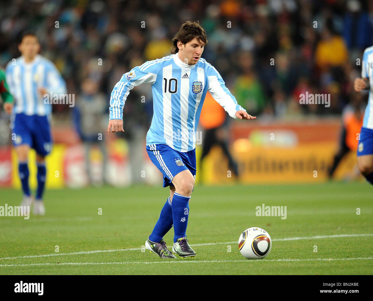 Lionel messi argentina fifa world cup hi-res stock photography and ...
