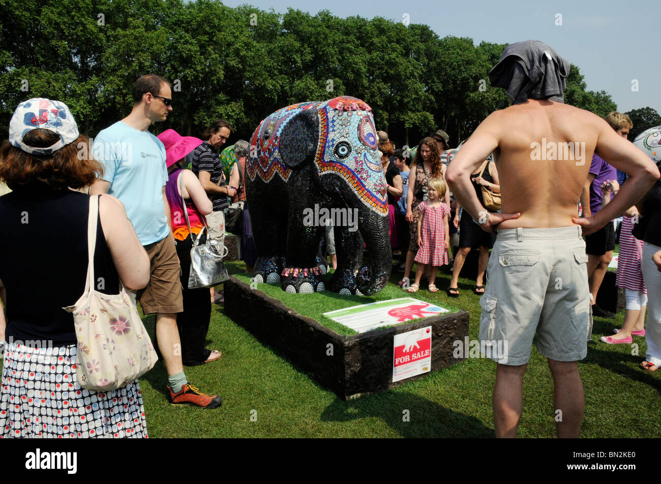 The Elephant Parade, painting a brighter future for the endangered ...