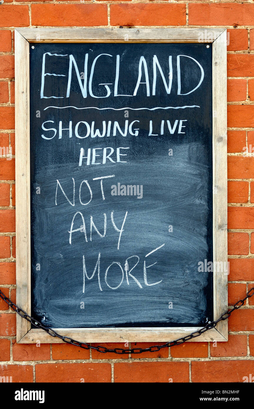 Pub Blackboard High Resolution Stock Photography and Images - Alamy