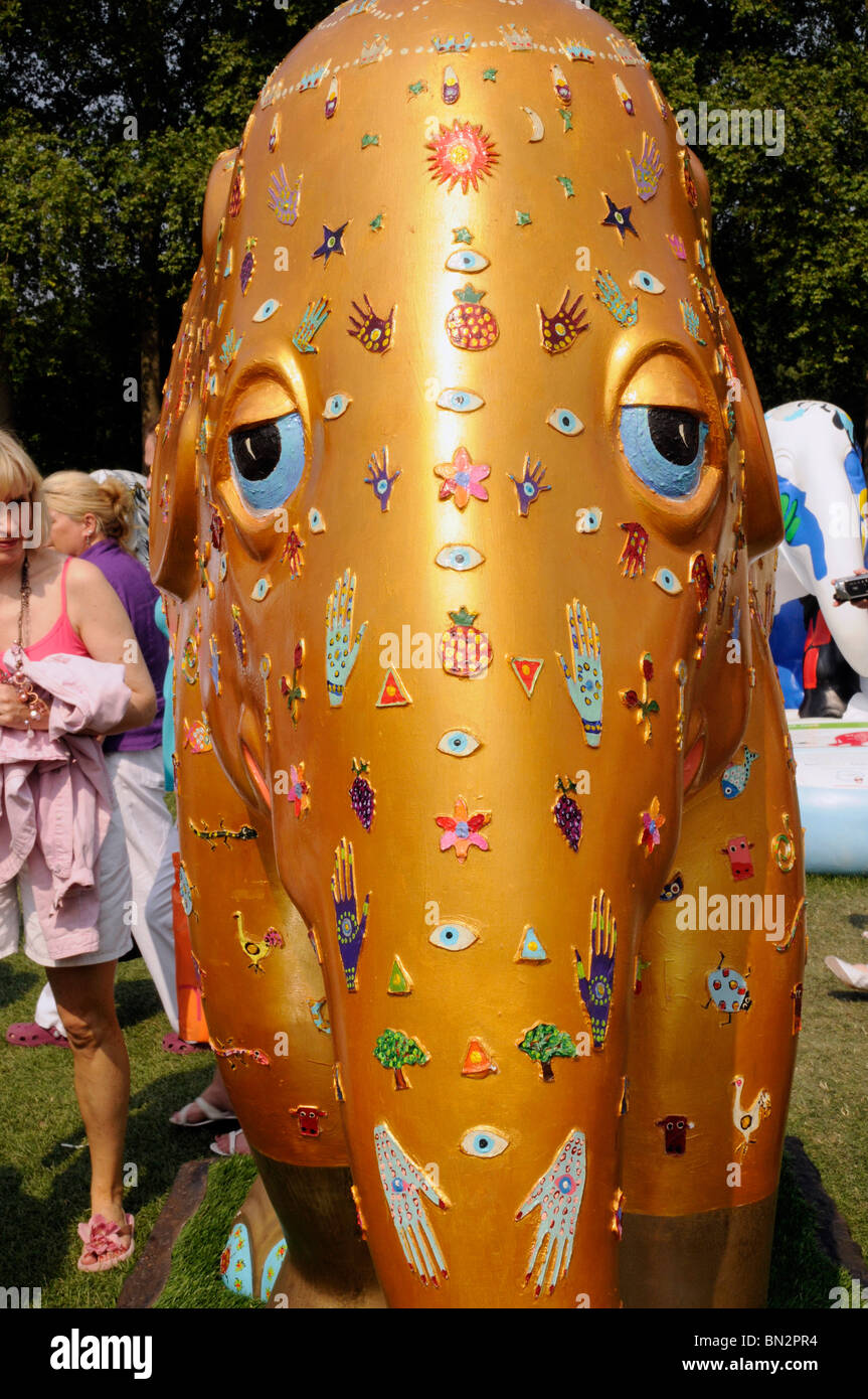 The Elephant Parade, painting a brighter future for the endangered ...