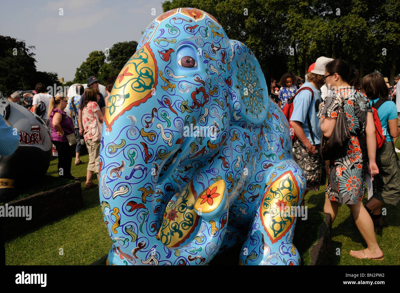 The Elephant Parade, painting a brighter future for the endangered ...