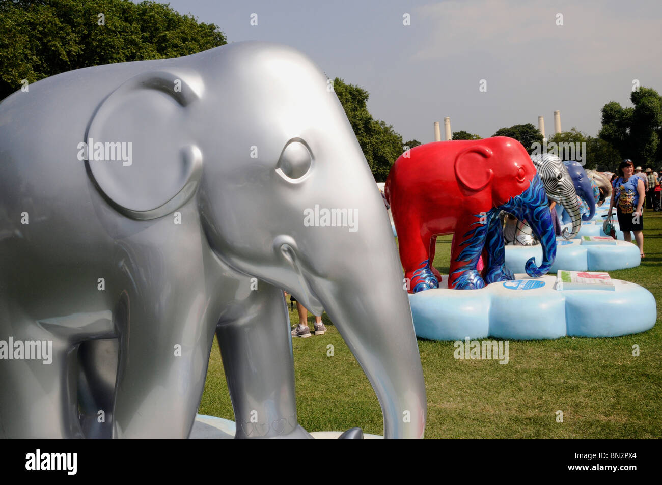 The Elephant Parade, painting a brighter future for the endangered ...