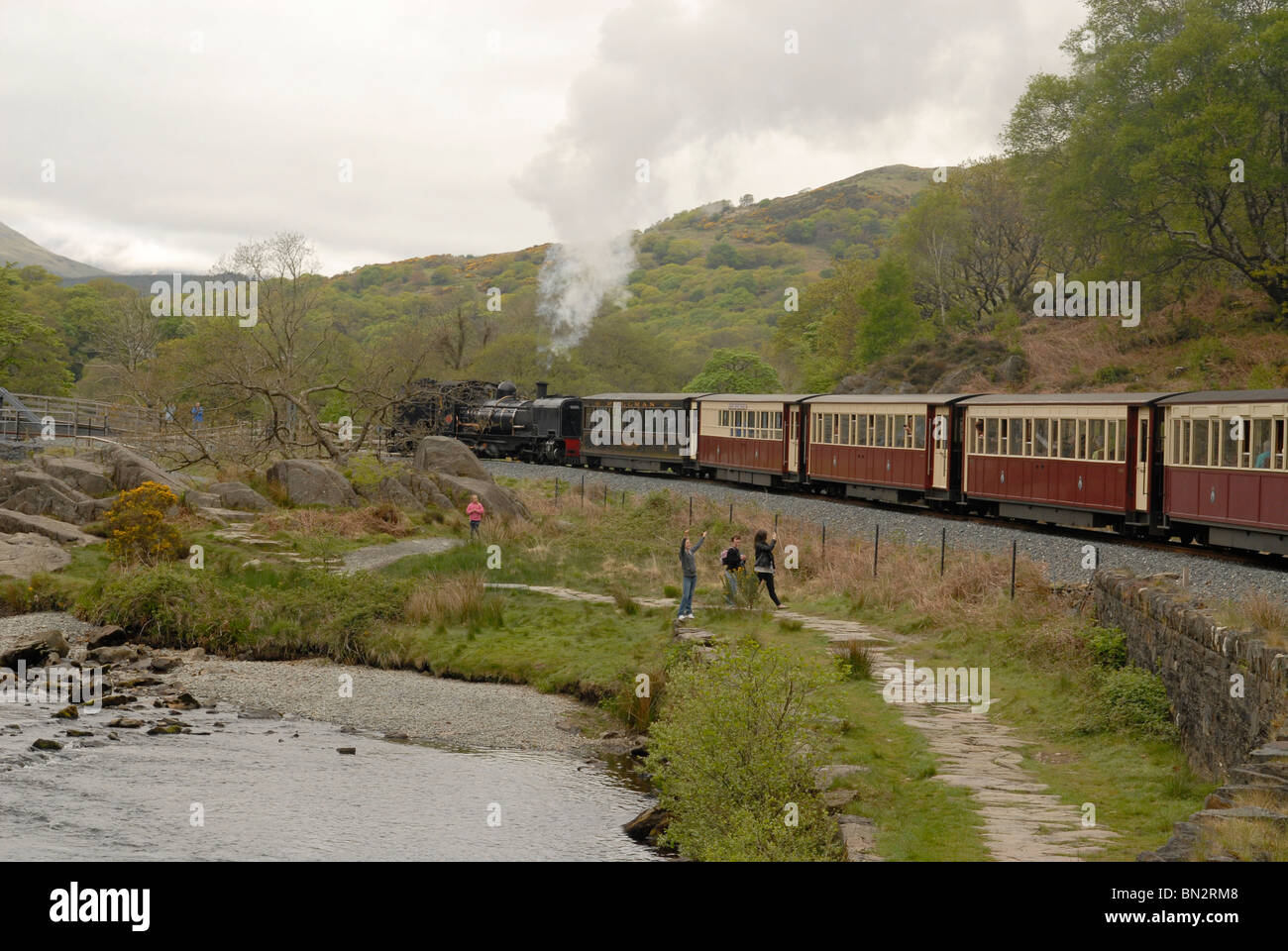 Welsh highland railway hi-res stock photography and images - Alamy