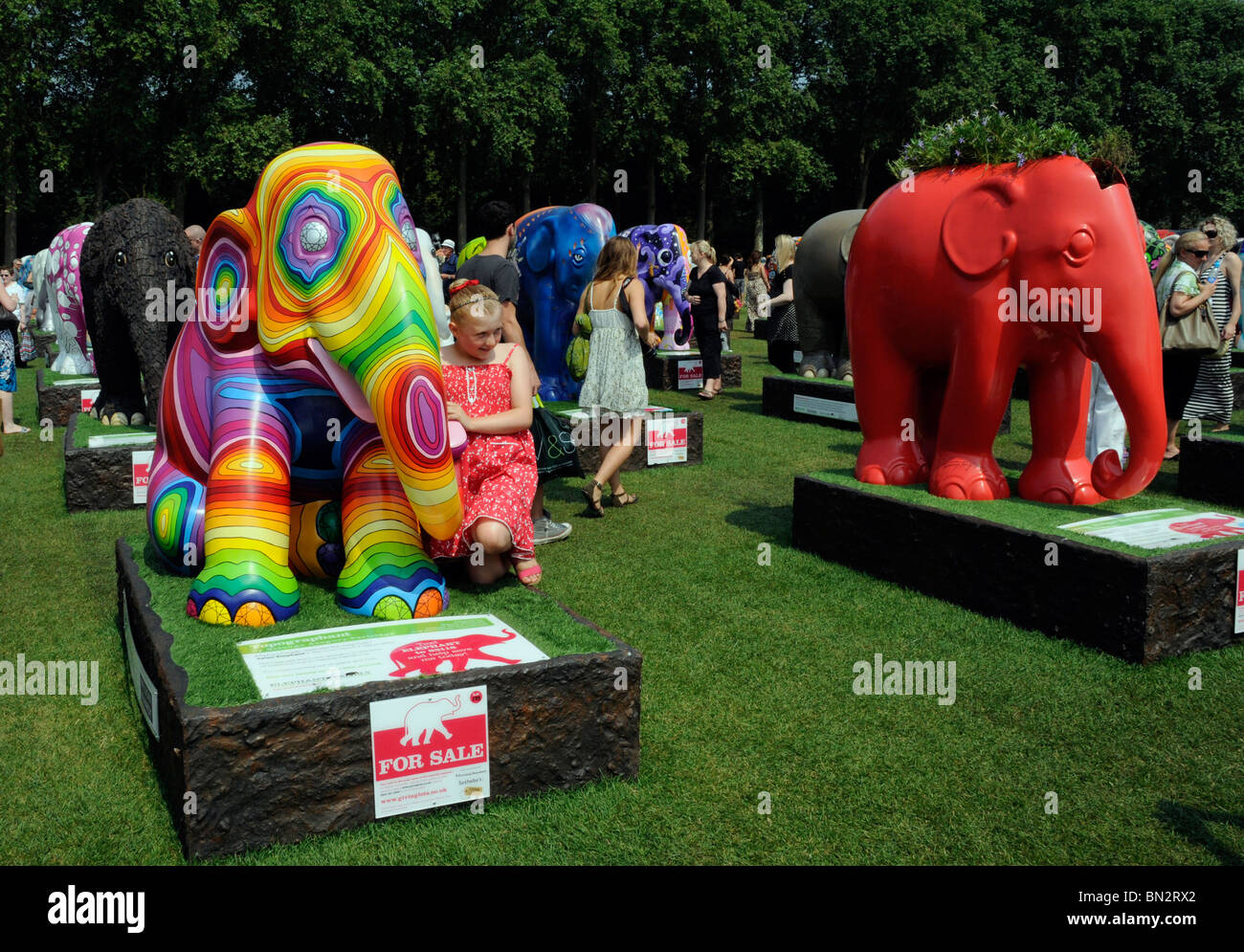 The Elephant Parade, painting a brighter future for the endangered ...