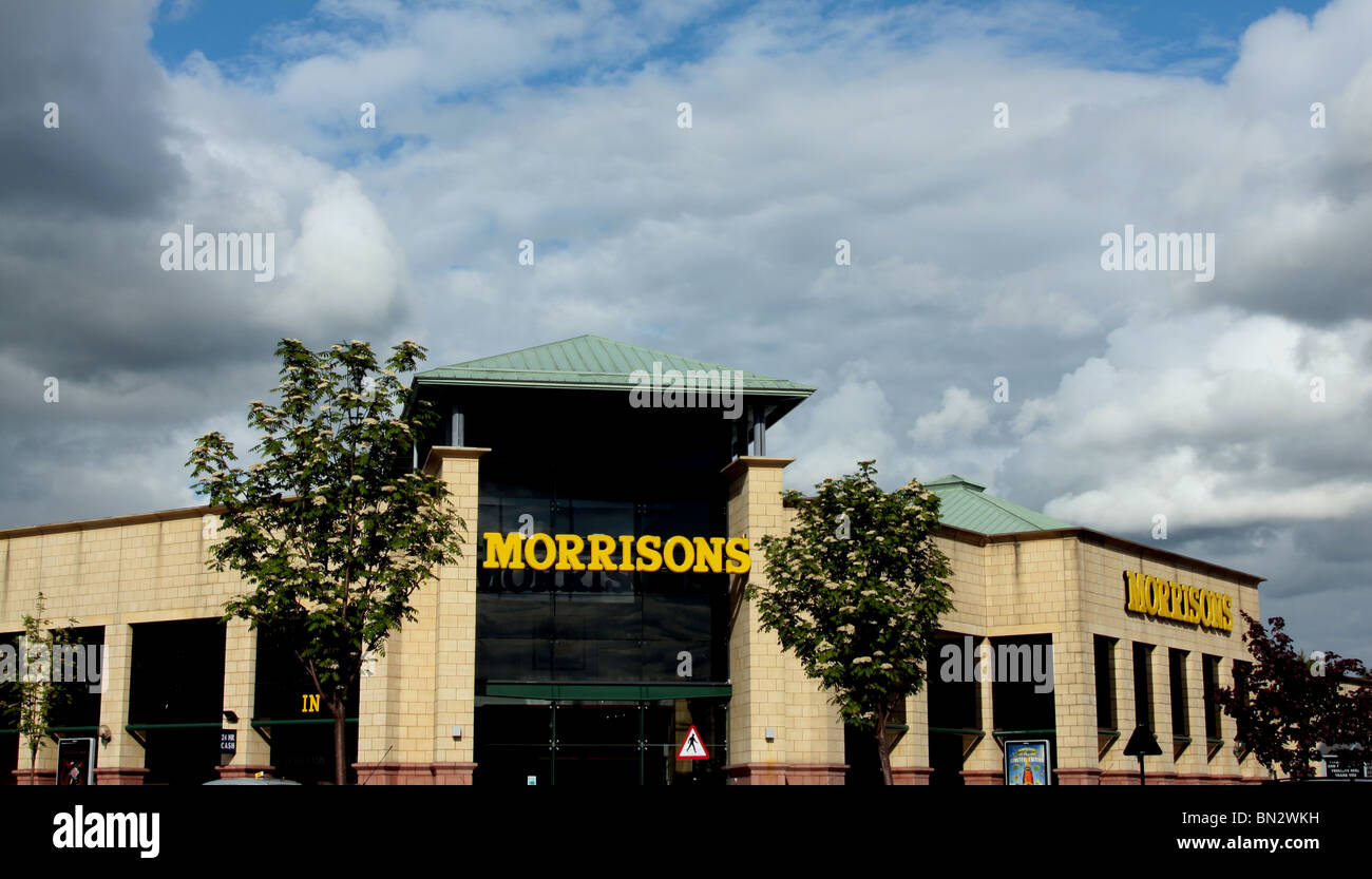 Morrisons supermarket at Anniesland Glasgow Stock Photo - Alamy