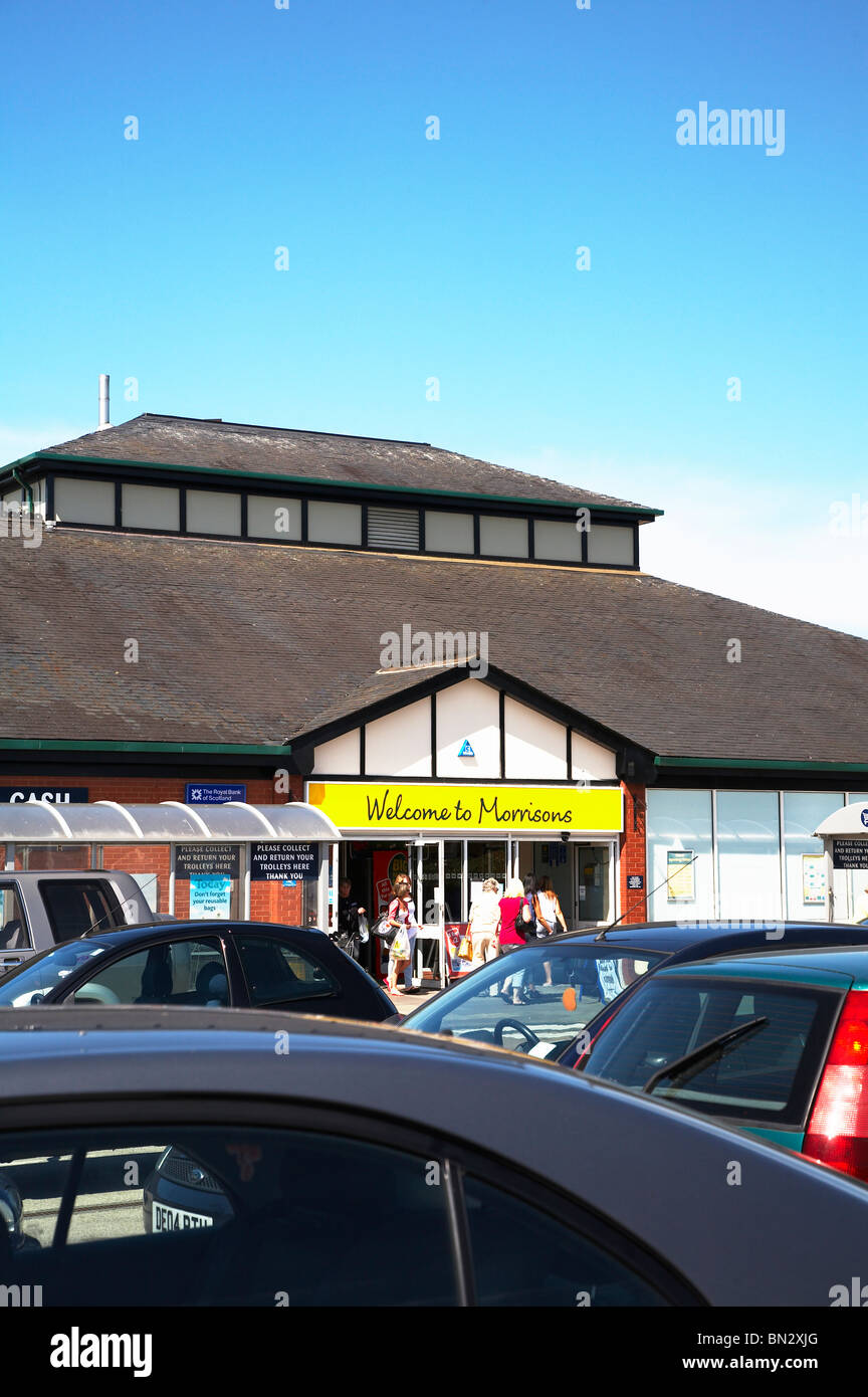 Morrisons sign hi-res stock photography and images - Alamy