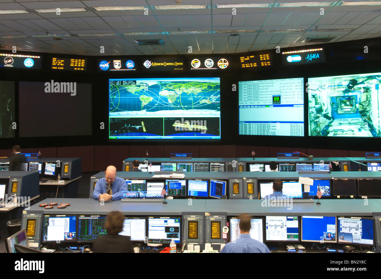 Nasa Control Room High Resolution Stock Photography and Images - Alamy