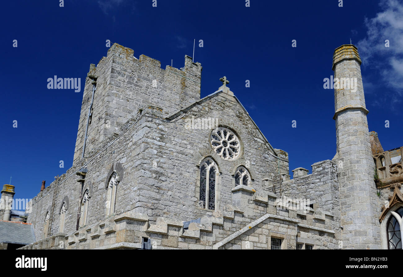 St Michael's Mount castle Stock Photo - Alamy