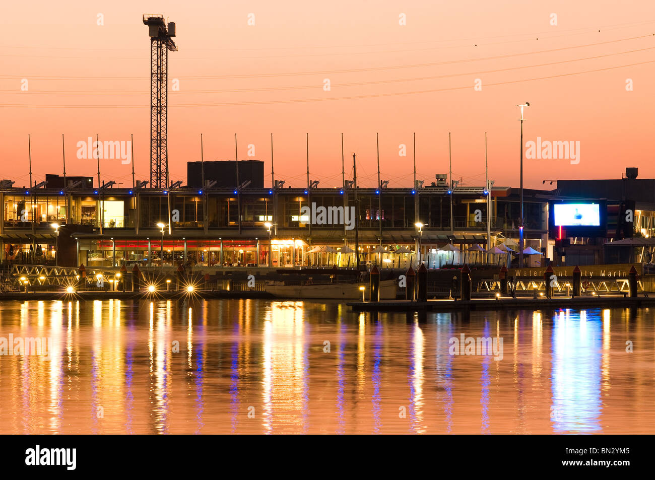 Docklands melbourne building hi-res stock photography and images - Alamy
