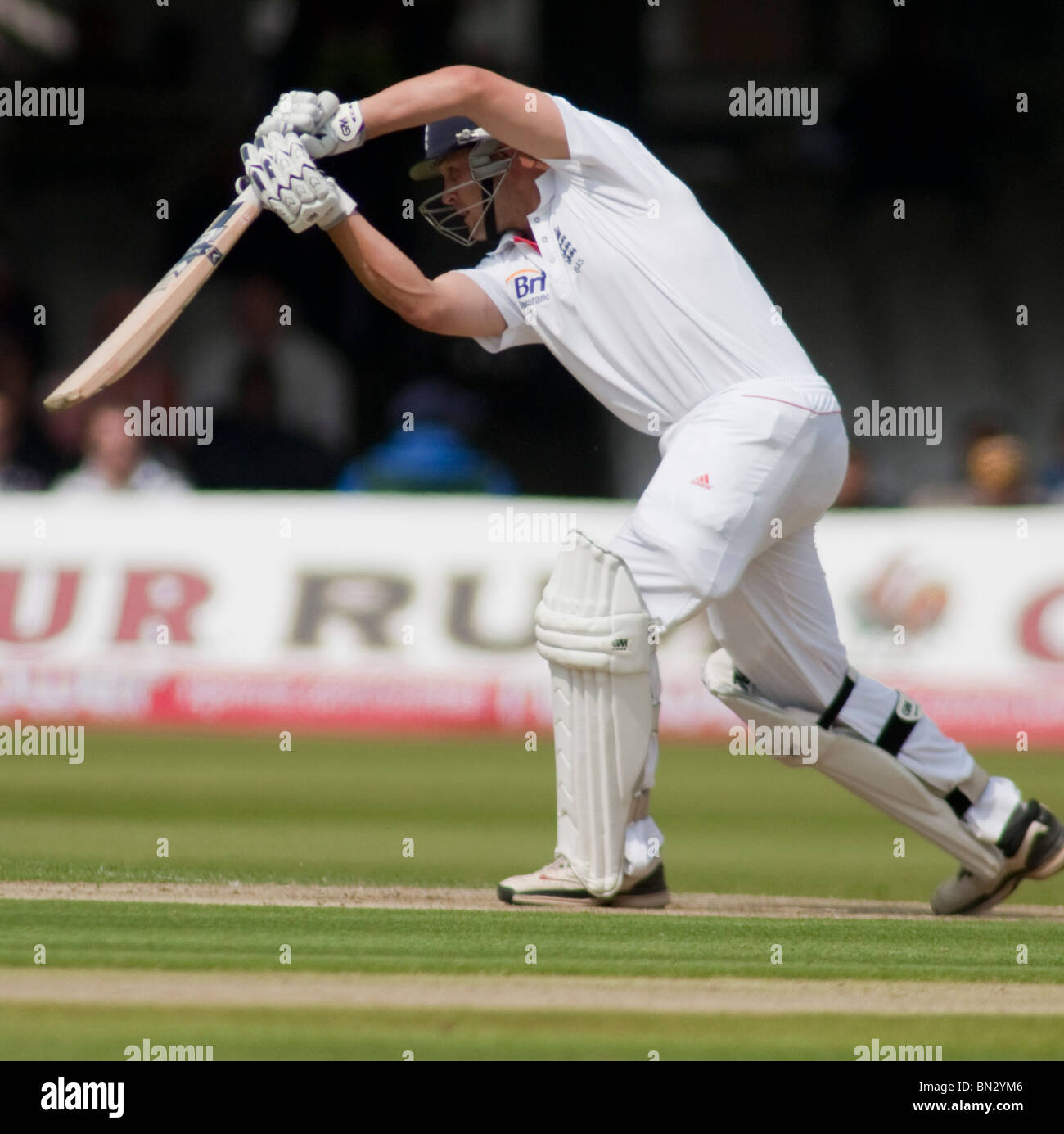 LONDON ENGLAND. June 2010, Action during the NPower 1st test match ...