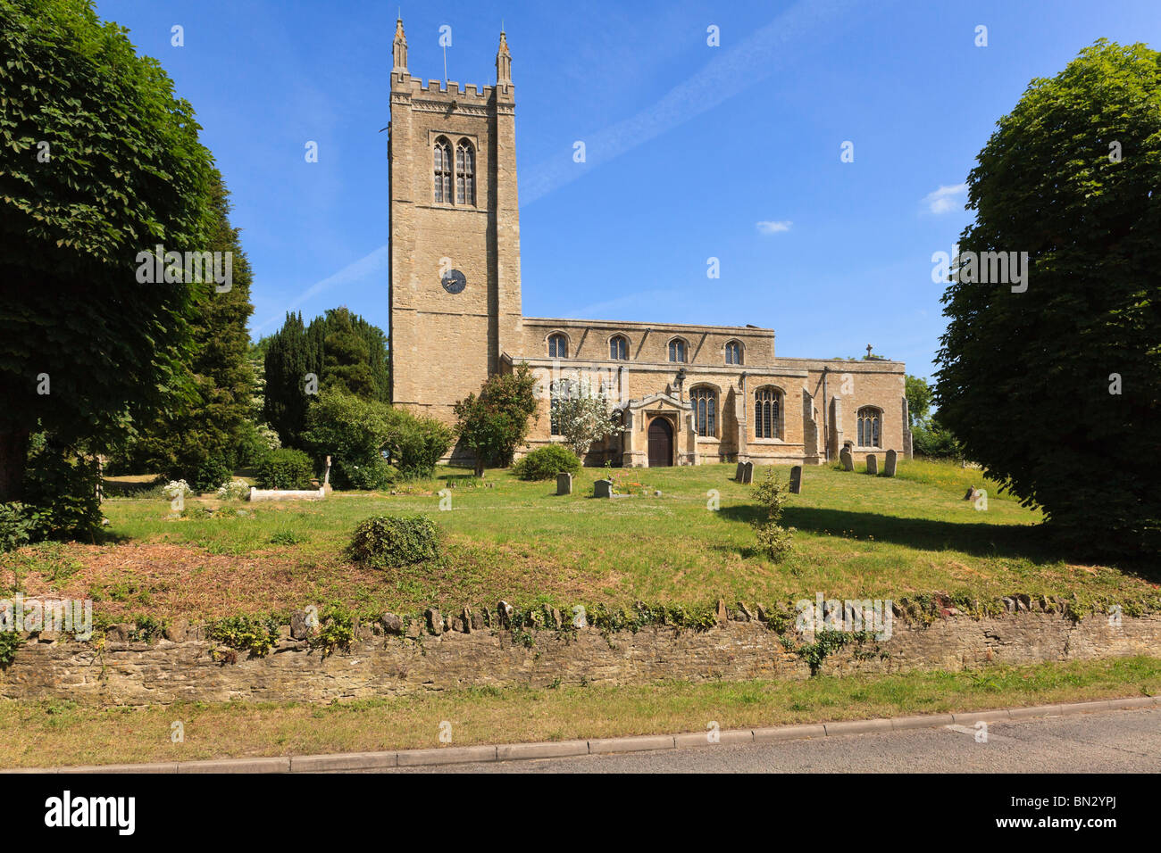 All Saints Church, 15th Century in the attractive Bedfordshire village ...