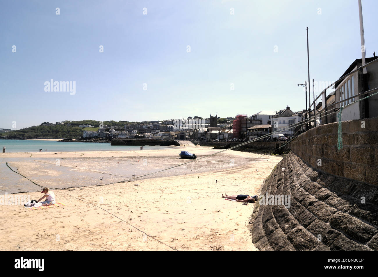 Porth ia is a seaside town hi-res stock photography and images - Alamy