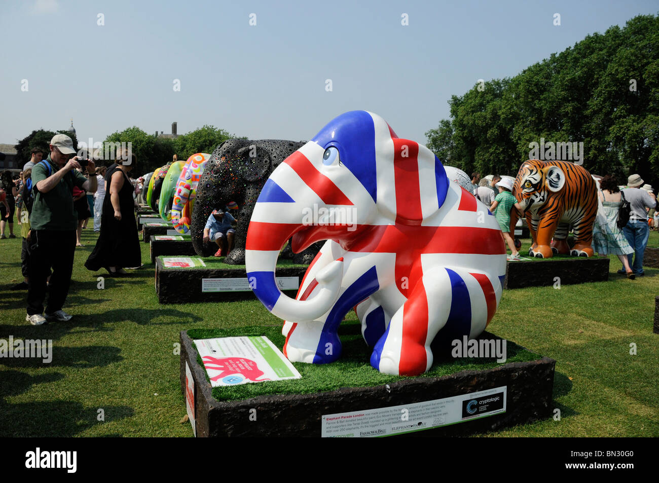 The Elephant Parade, painting a brighter future for the endangered ...