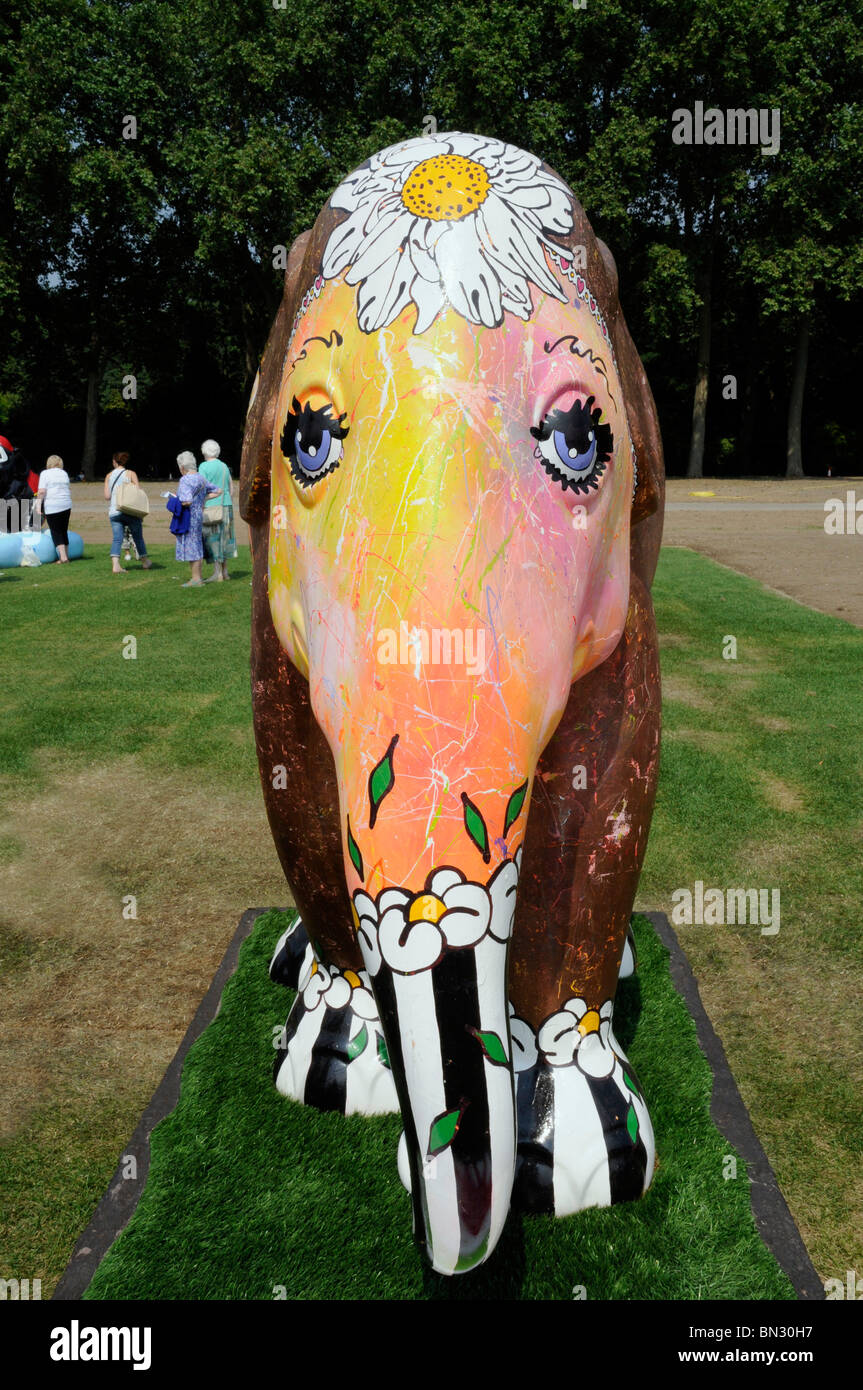 The Elephant Parade, painting a brighter future for the endangered ...