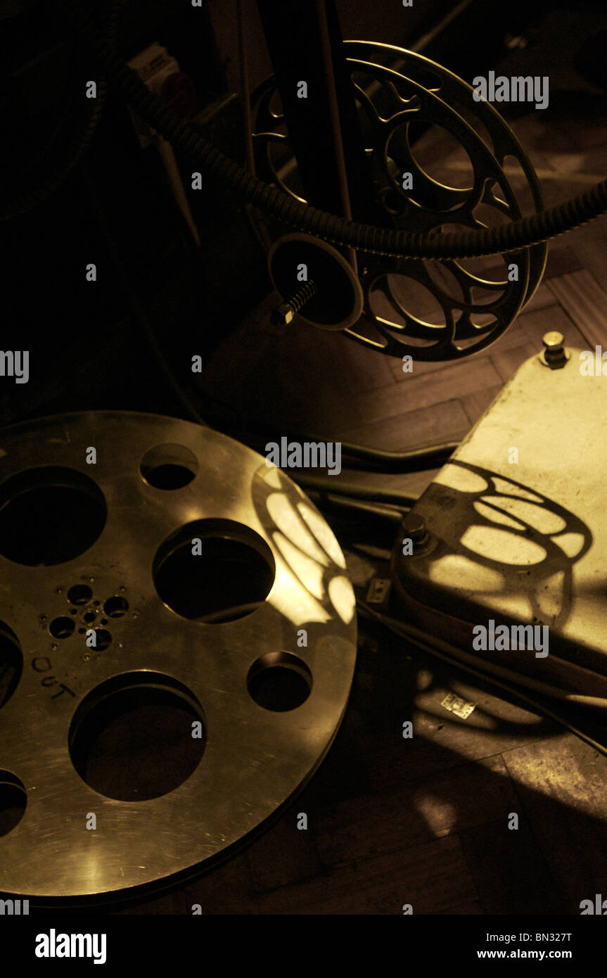 Cinema Projection reels Stock Photo - Alamy