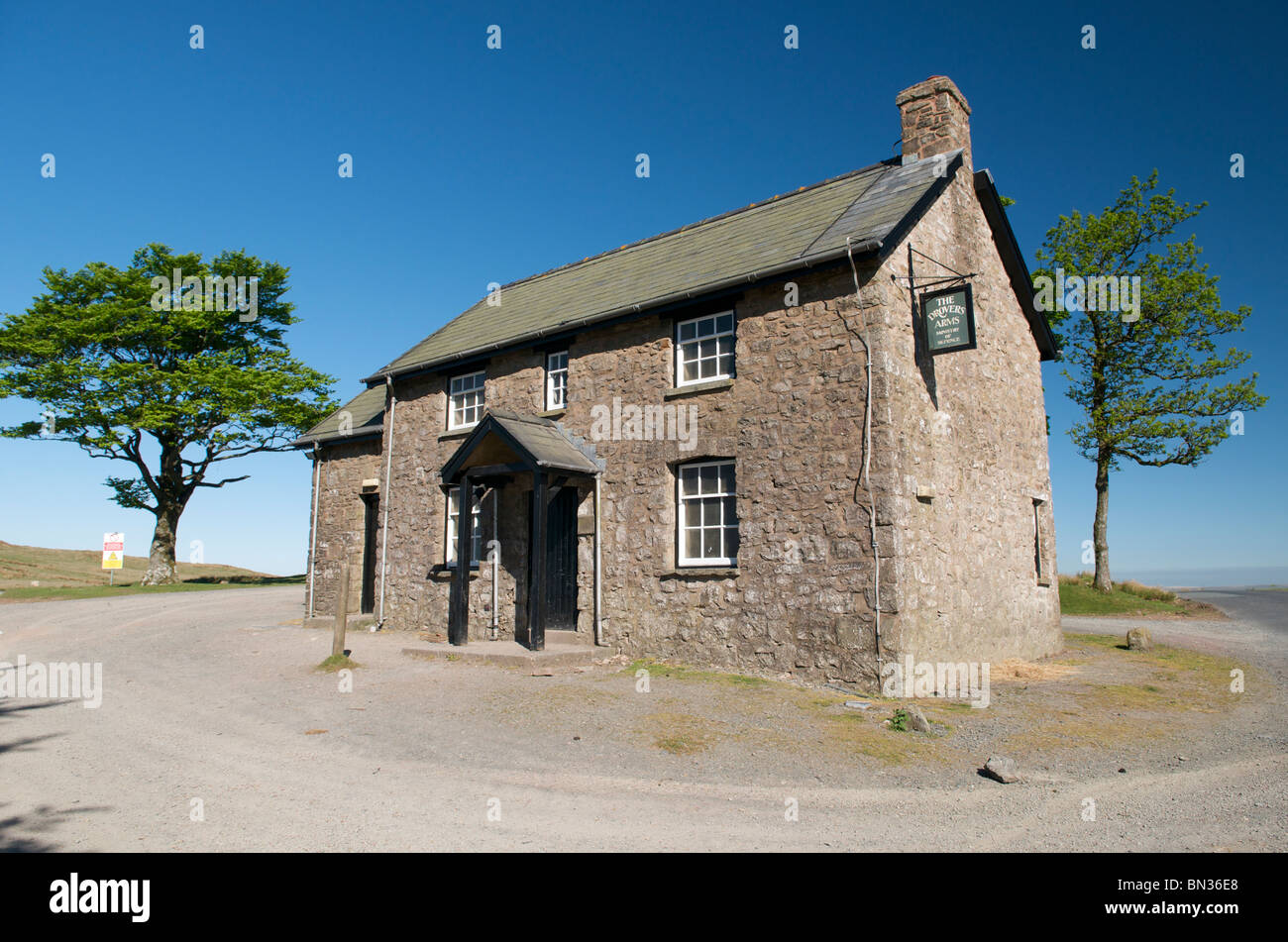 The Drovers Arms, abandoned MOD pub , Sennybridge artillery ranges ...