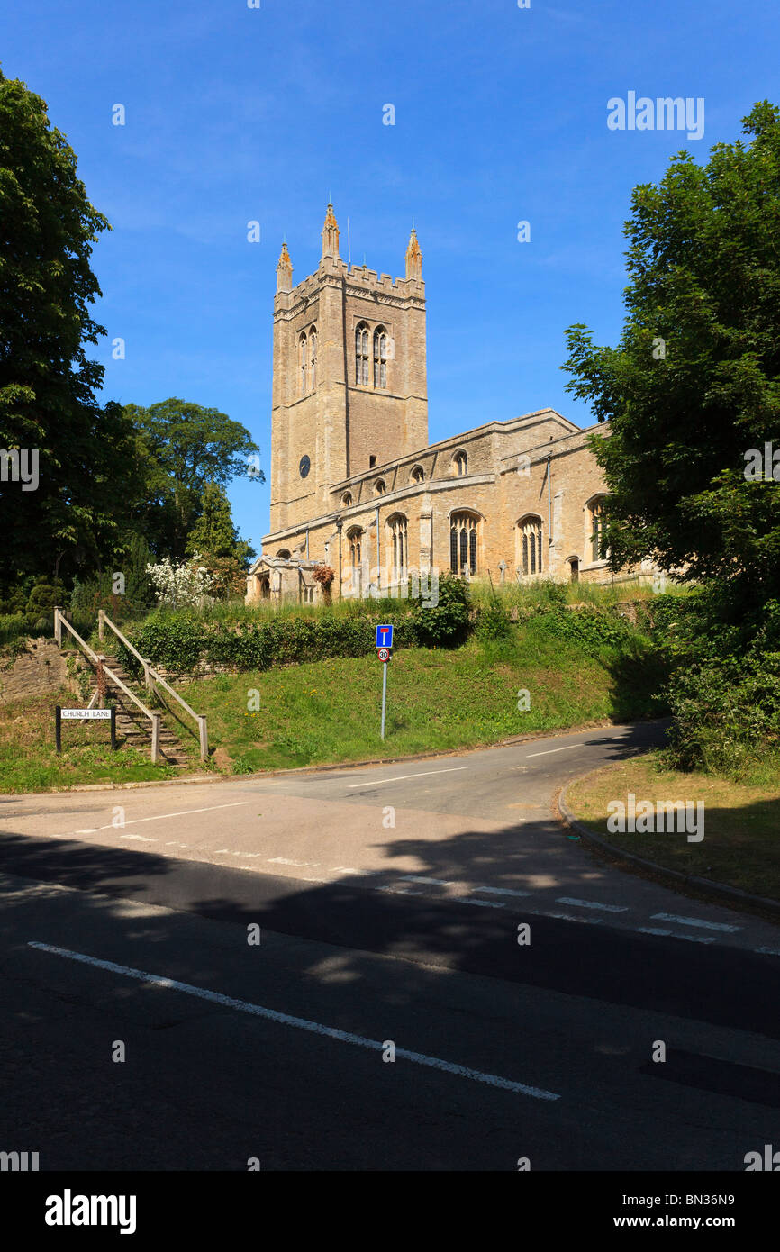 All Saints Church, 15th Century in the attractive Bedfordshire village ...