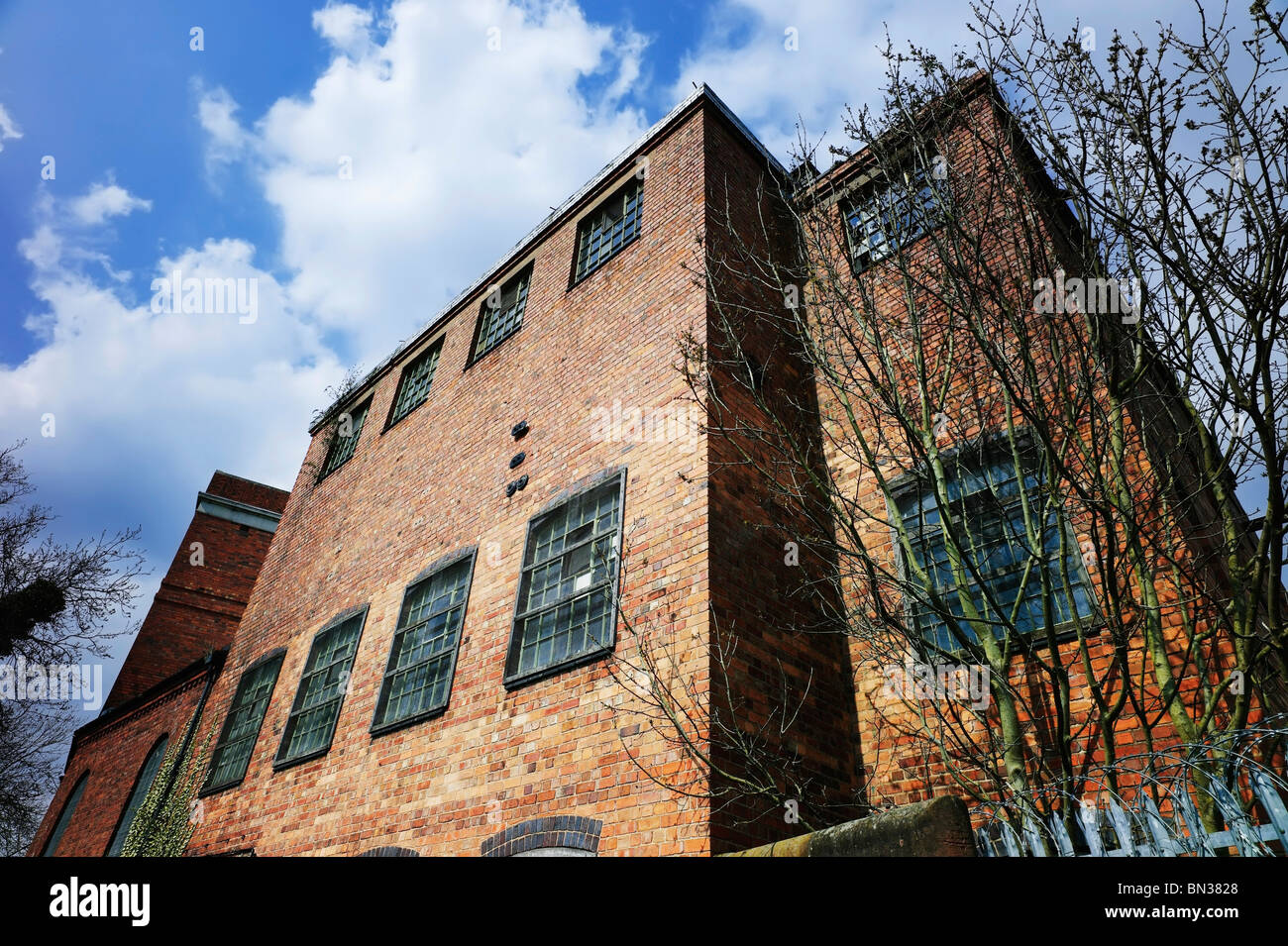 derelict factory industrial history Stock Photo - Alamy