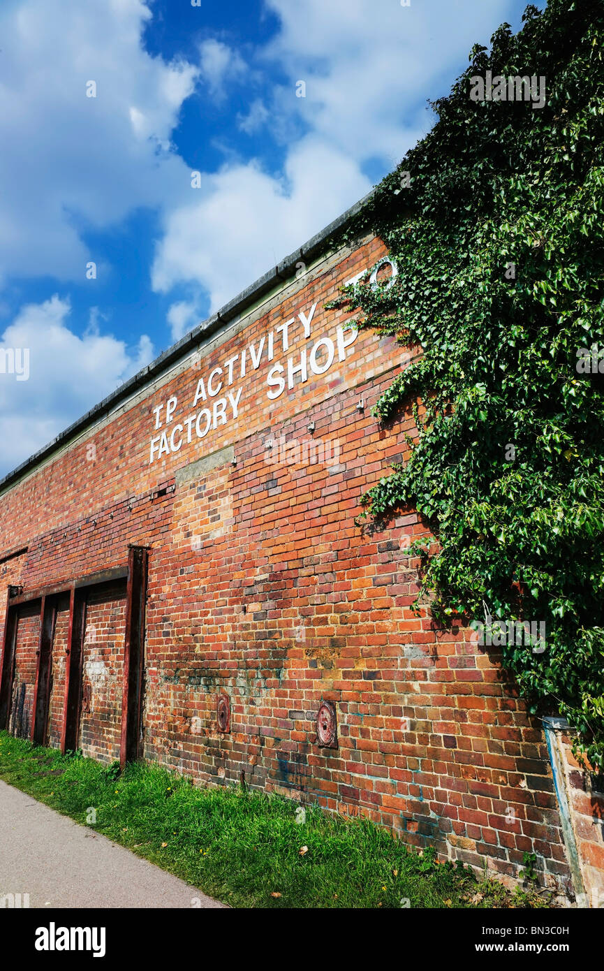 derelict factory industrial history Stock Photo - Alamy