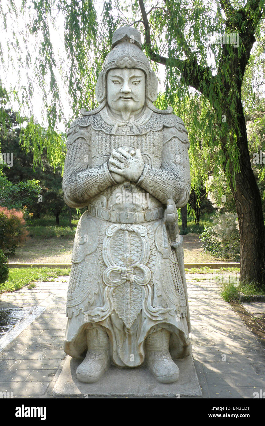 Ming tombs, Spirits way, Beijing, China Stock Photo - Alamy