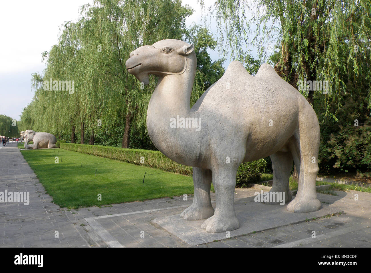 Ming tombs, Spirits way, Beijing, China Stock Photo - Alamy