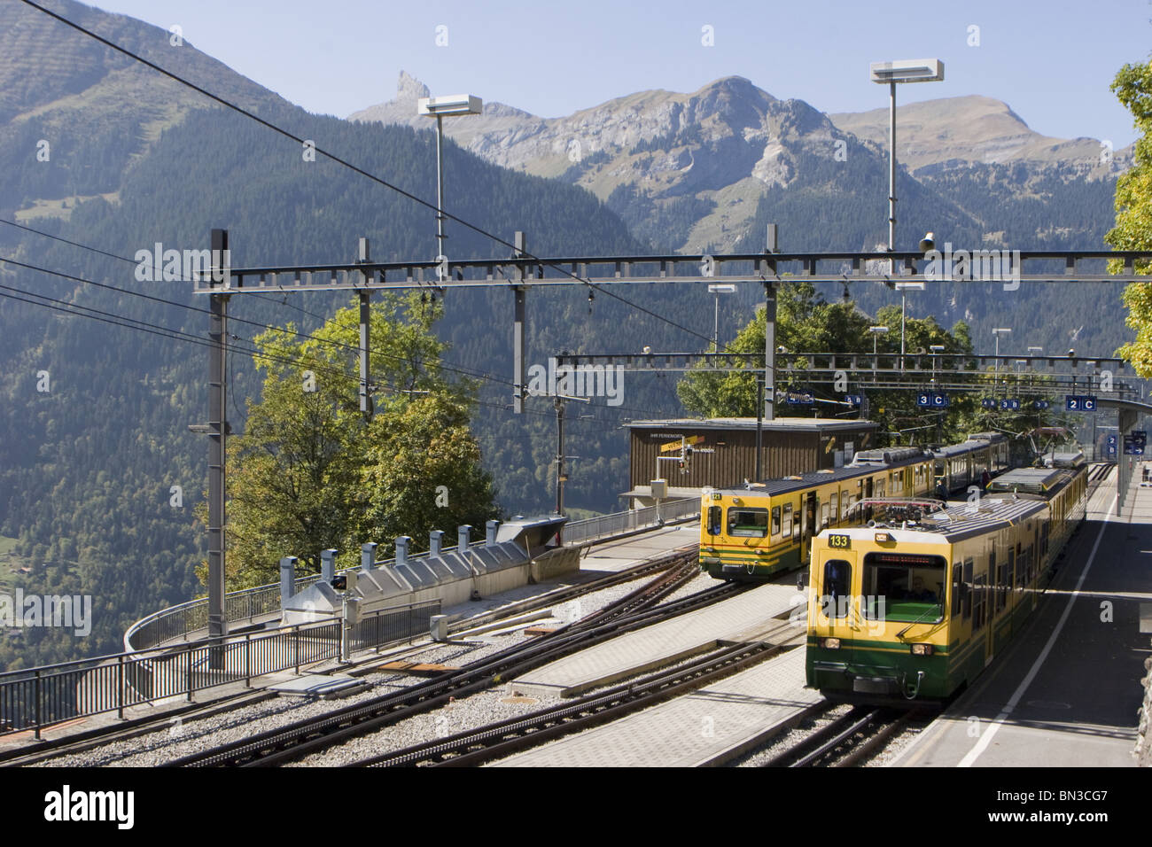 Altitude cog railway station hi-res stock photography and images - Alamy