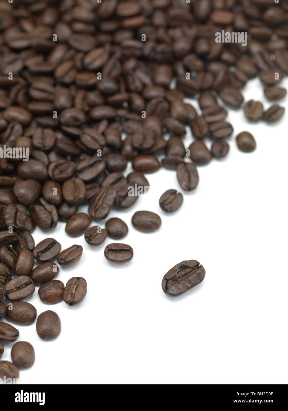 An up close shot of coffee beans Stock Photo - Alamy