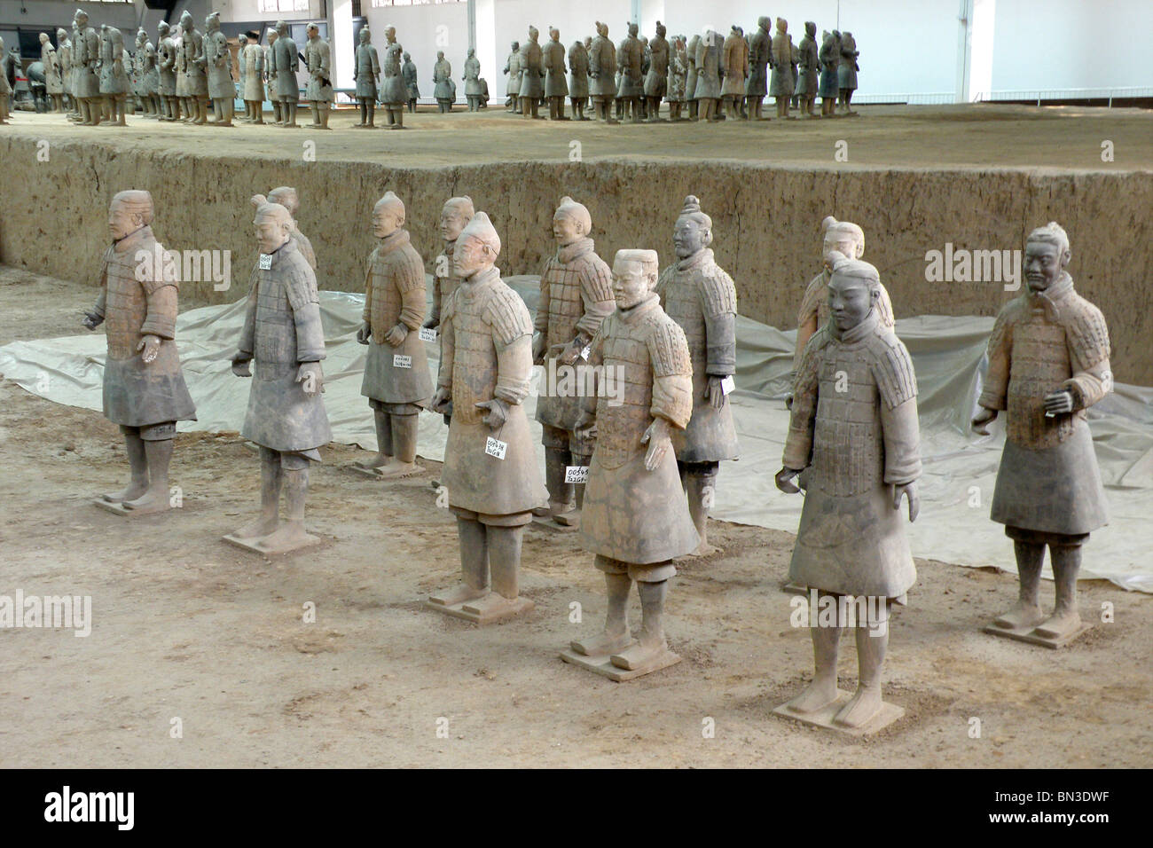 Terracotta warriors, Xi'an, China Stock Photo - Alamy