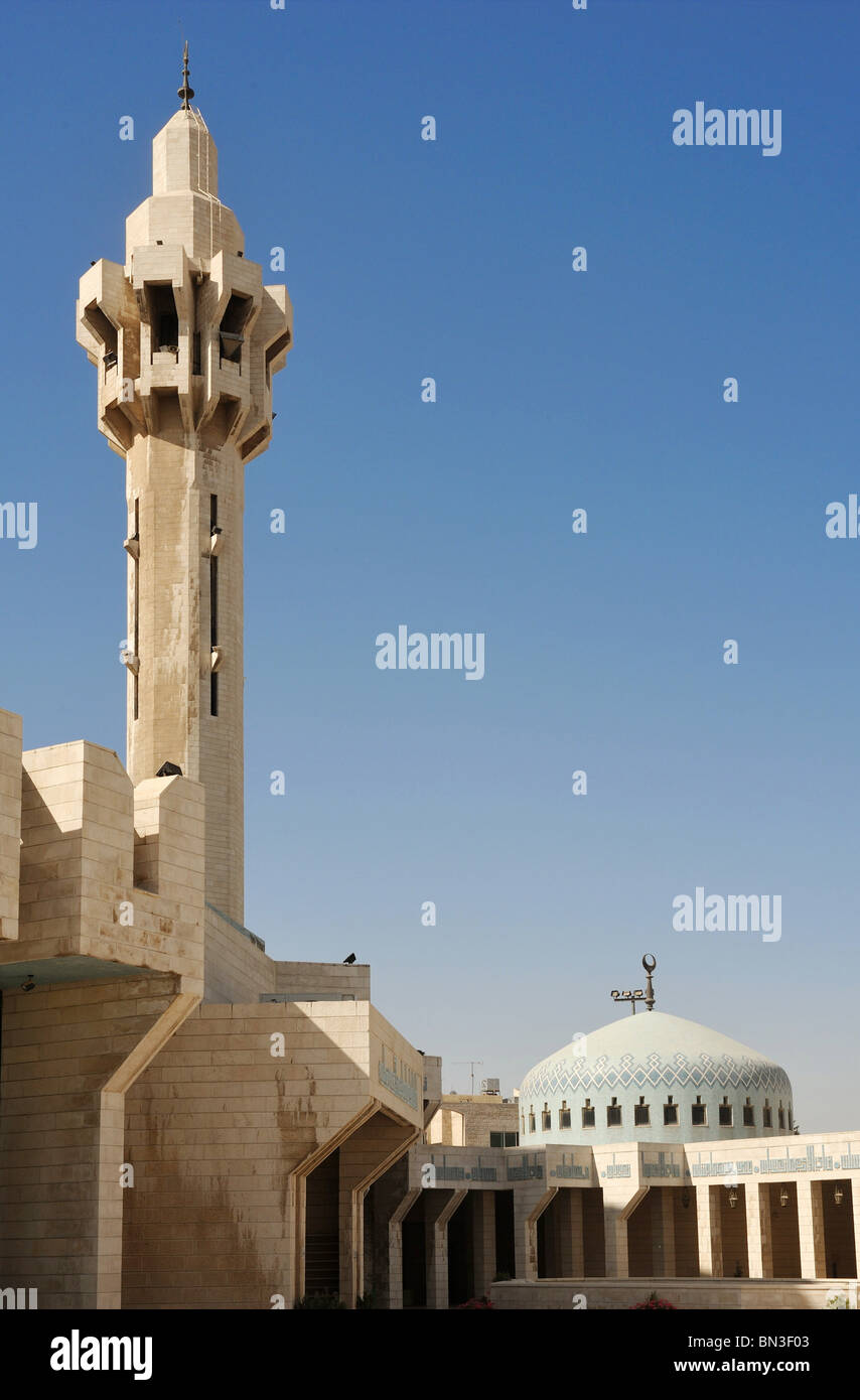 Blue mosque, Amman, Jordan, Asia Stock Photo - Alamy