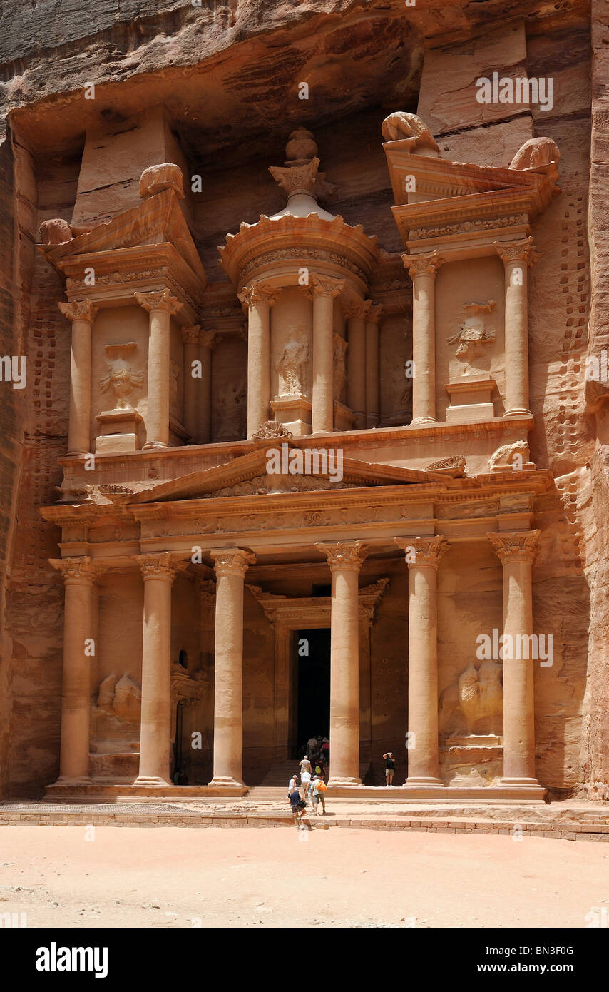 columns, Petra, Jordanien, Asia Stock Photo - Alamy