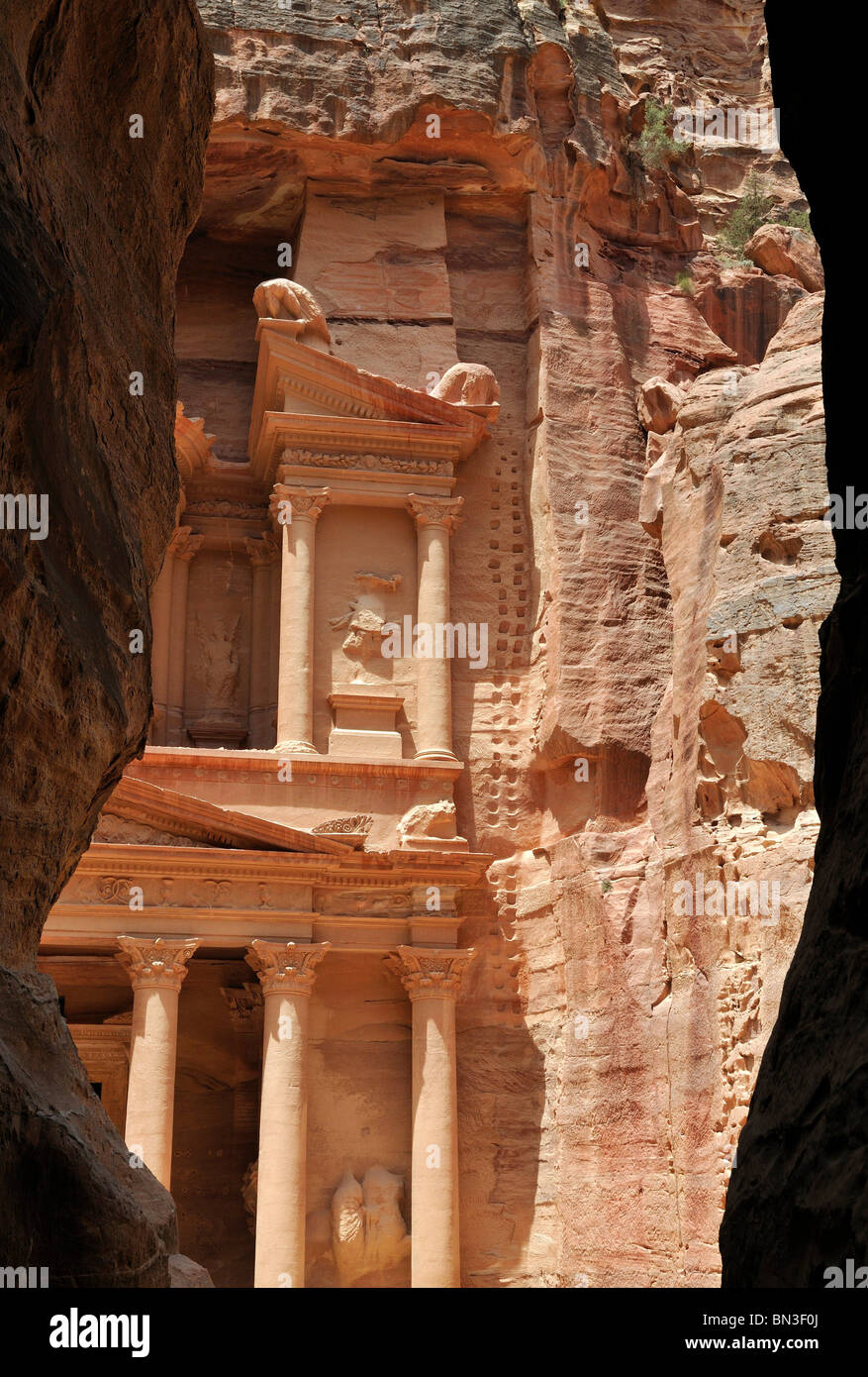columns, Petra, Jordanien, Asia Stock Photo - Alamy