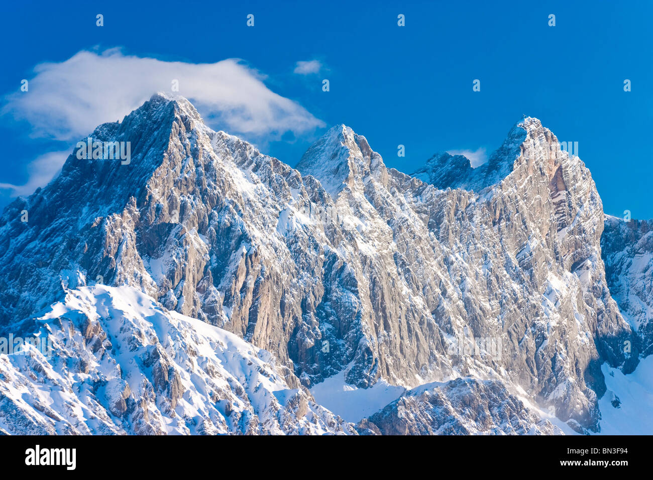 Dachstein mountain range, Salzburger Land, Austria Stock Photo - Alamy