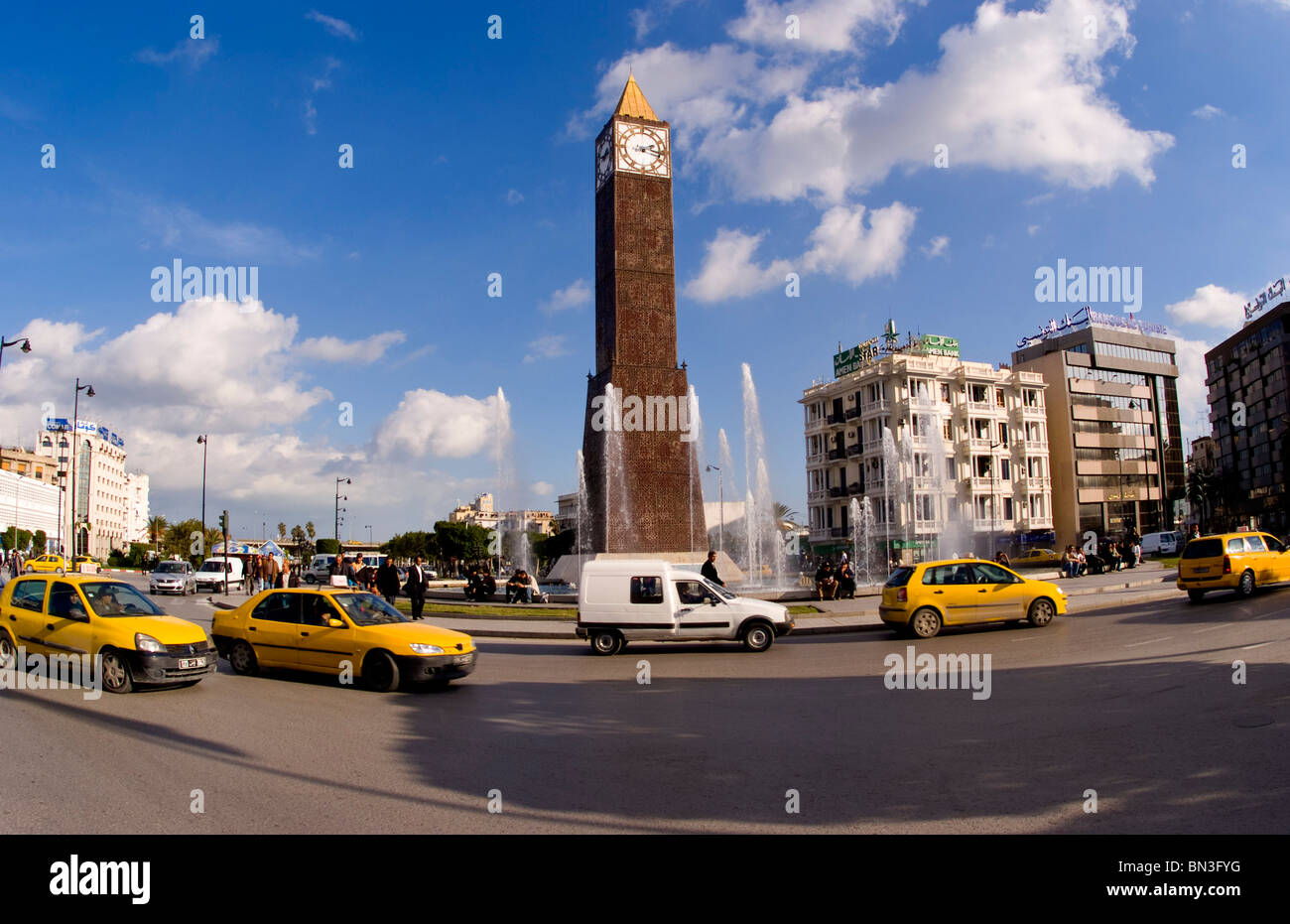 Clock tower tunis tunisia africa hi-res stock photography and images ...