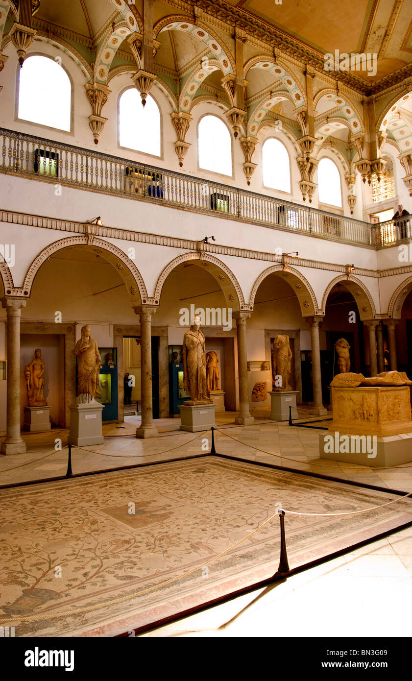 National museum of Bardo, Tunis, Tunisia, Africa Stock Photo - Alamy