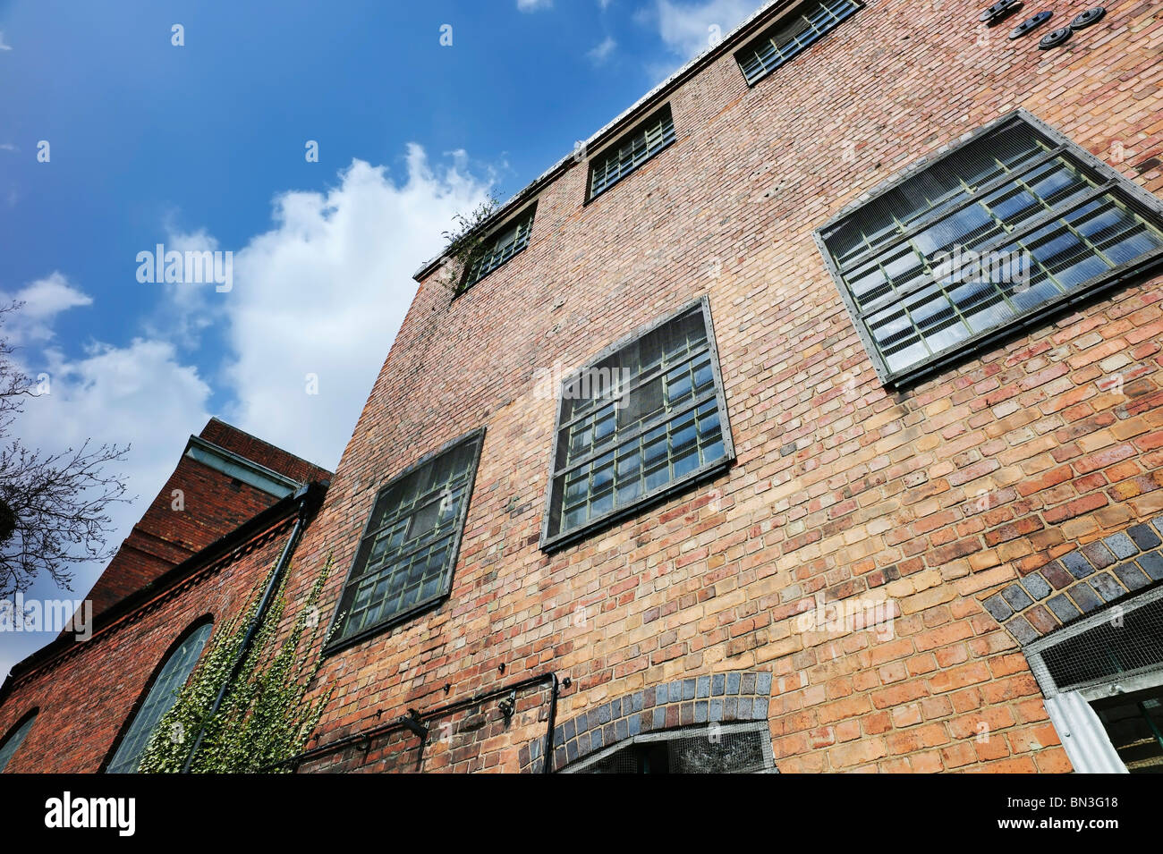 derelict factory industrial history Stock Photo - Alamy