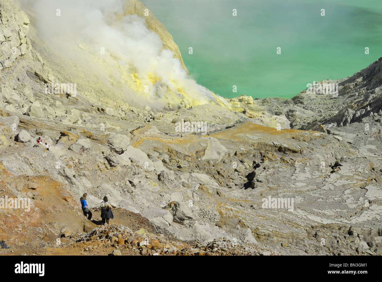 Kawah ijen landscape ijen crater hi-res stock photography and images ...