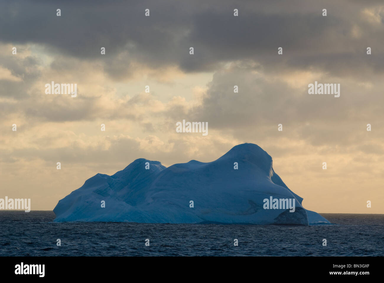 Iceberg, during sunset, Antarctica Stock Photo - Alamy