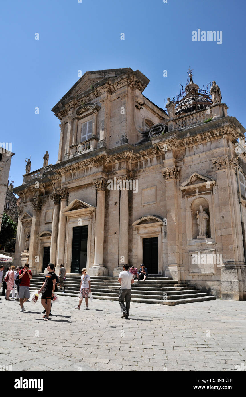 The Romanesque Baroque style Cathedral of the Assumption of the Virgin ...