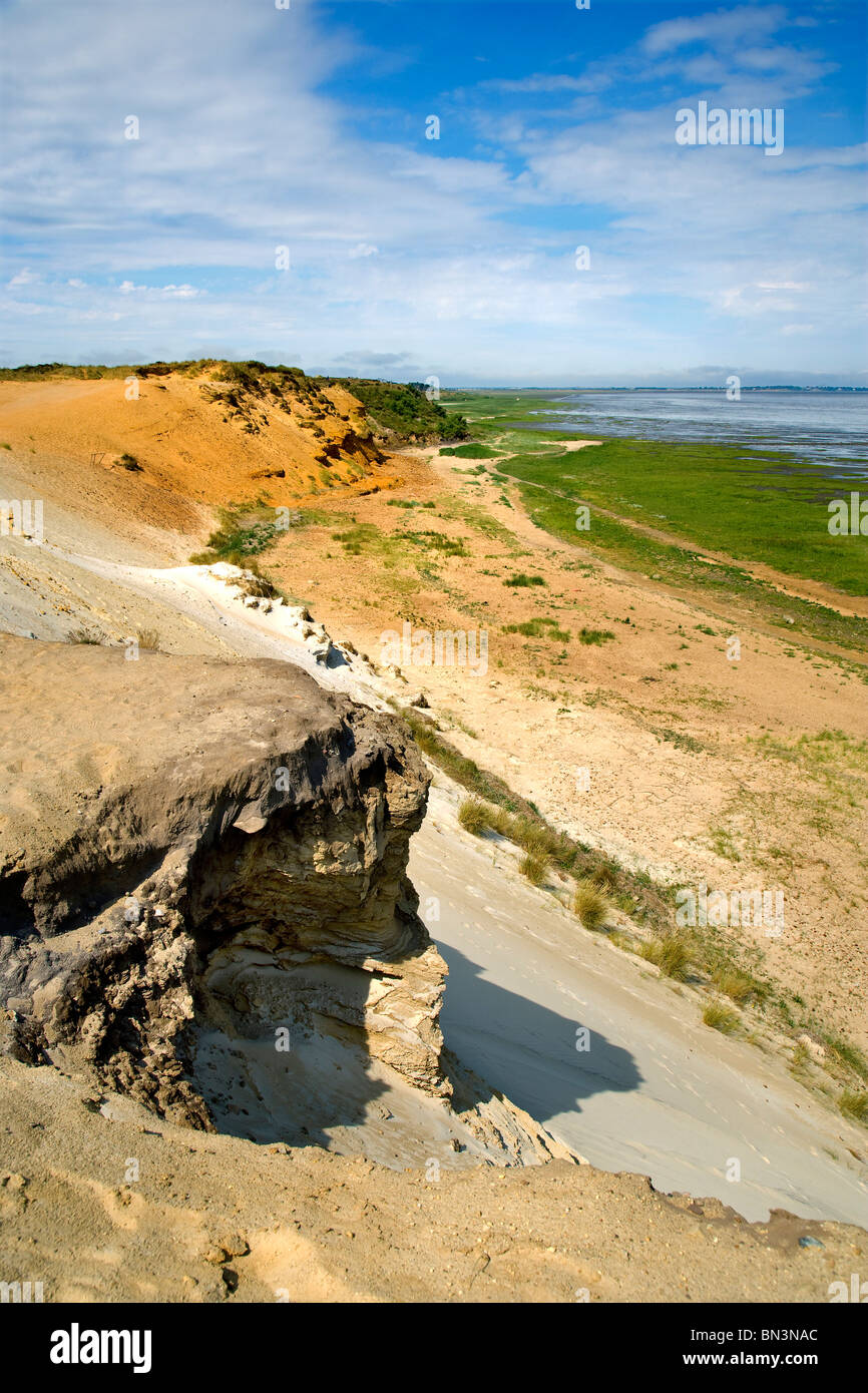 Morsum Cliff, Morsum, Sylt, Germany, elevated view Stock Photo - Alamy