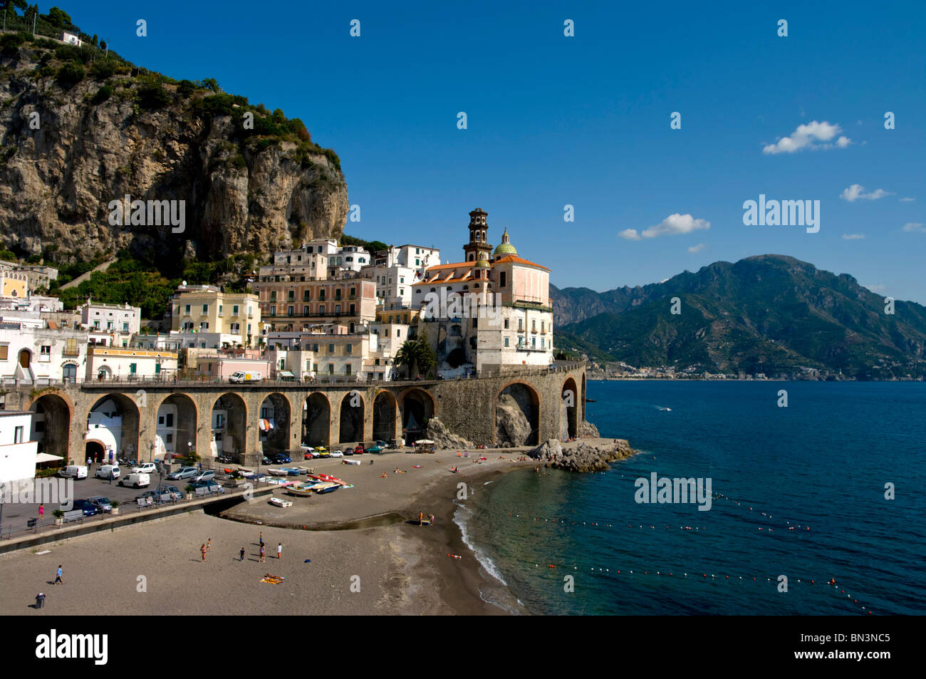 Collegiata di Santa Maria Maddalena Penitente, Atrani, Amalfi coast ...