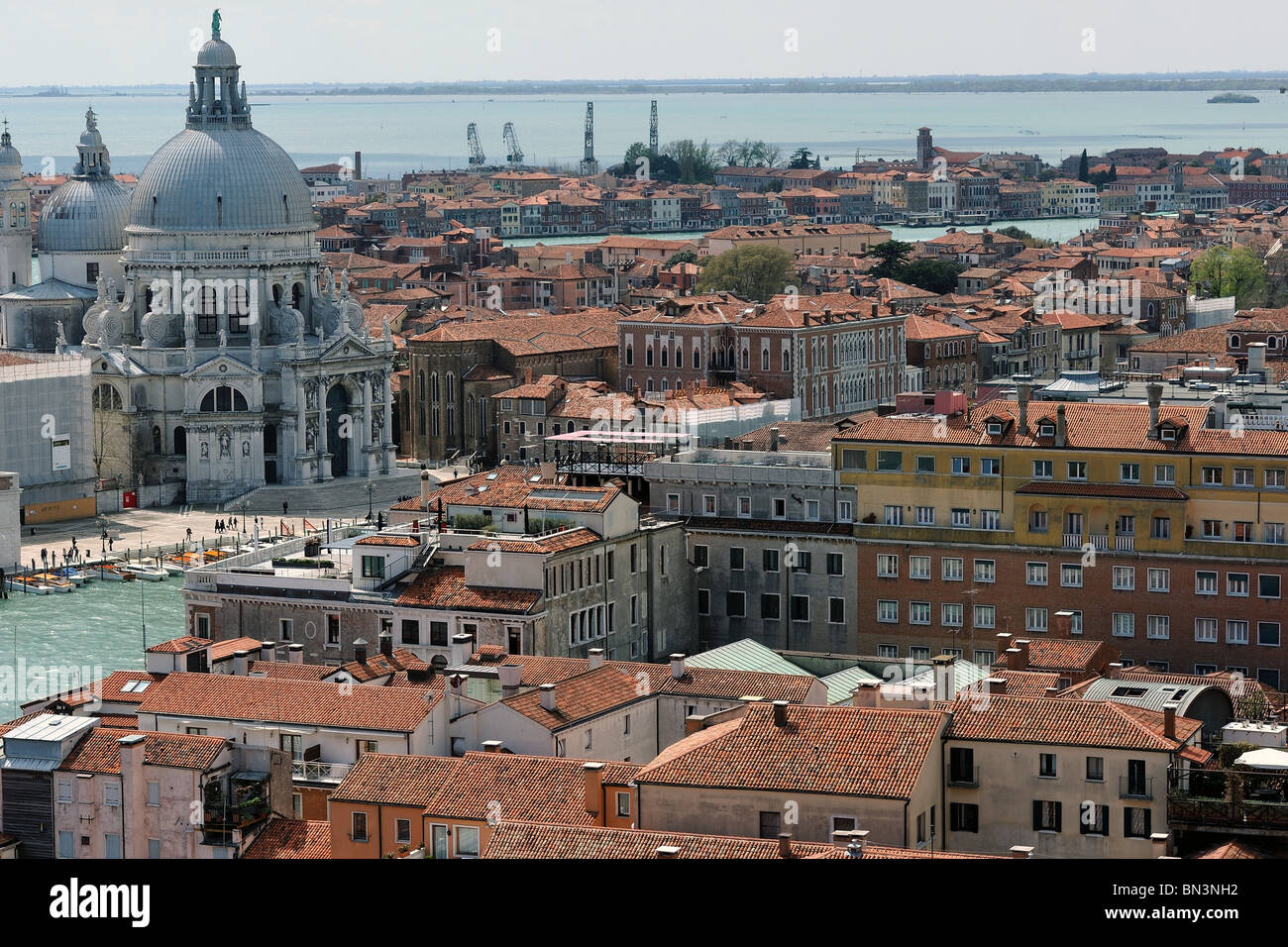Birds eye view of venice hi-res stock photography and images - Alamy