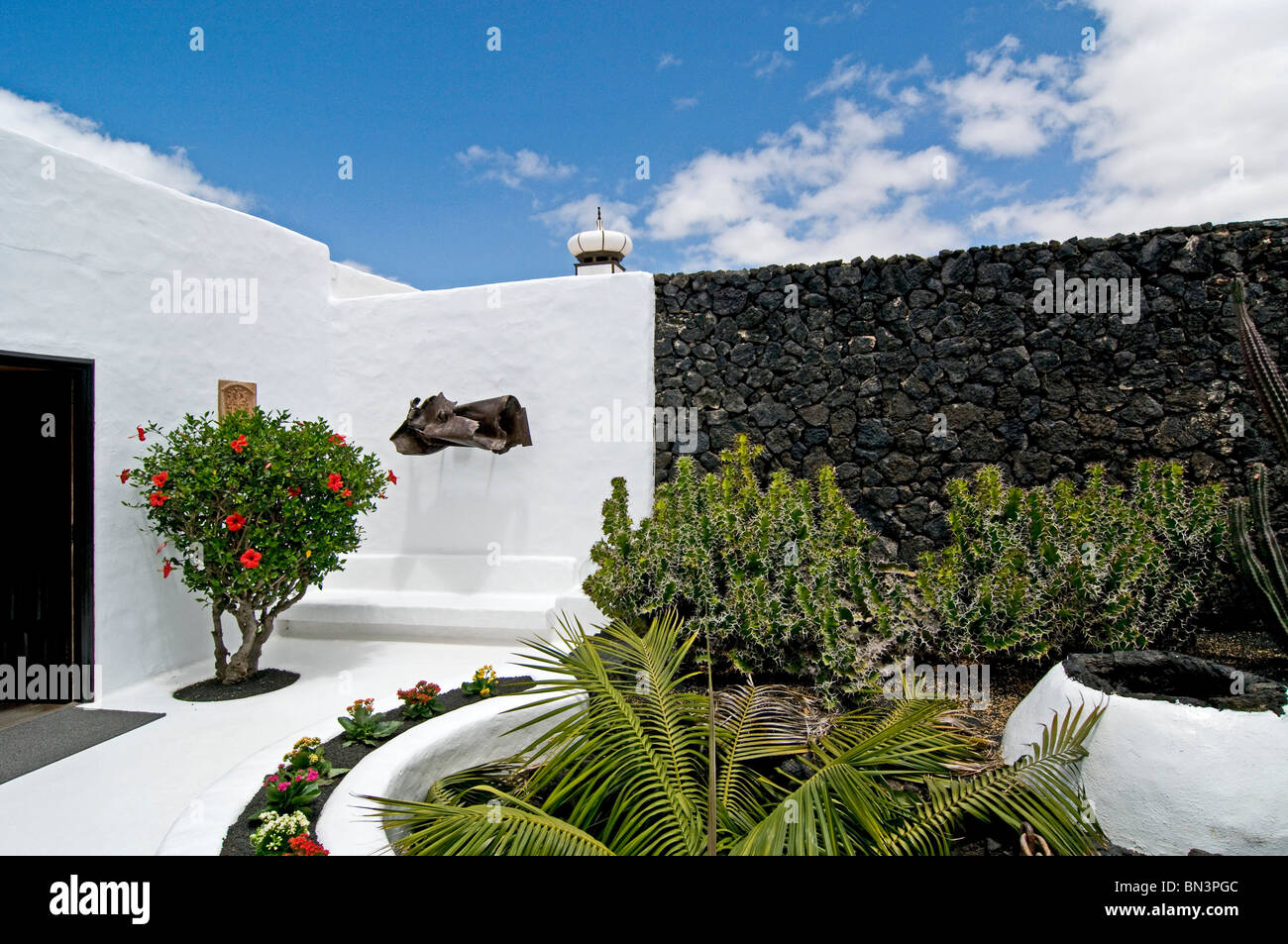 Taro de Tahiche, Fundacion Cesar Manrique, Lanzarote, Canary Islands ...