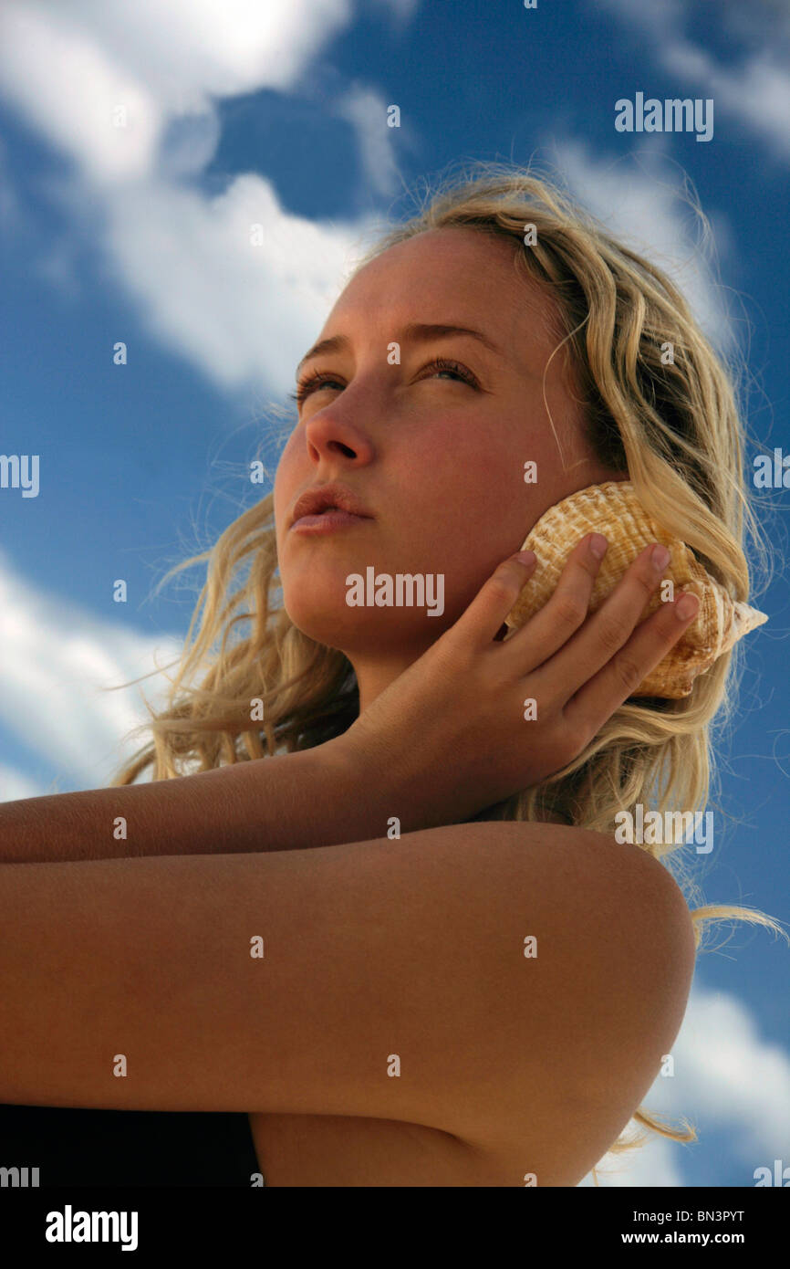 Ear shells hi-res stock photography and images - Alamy