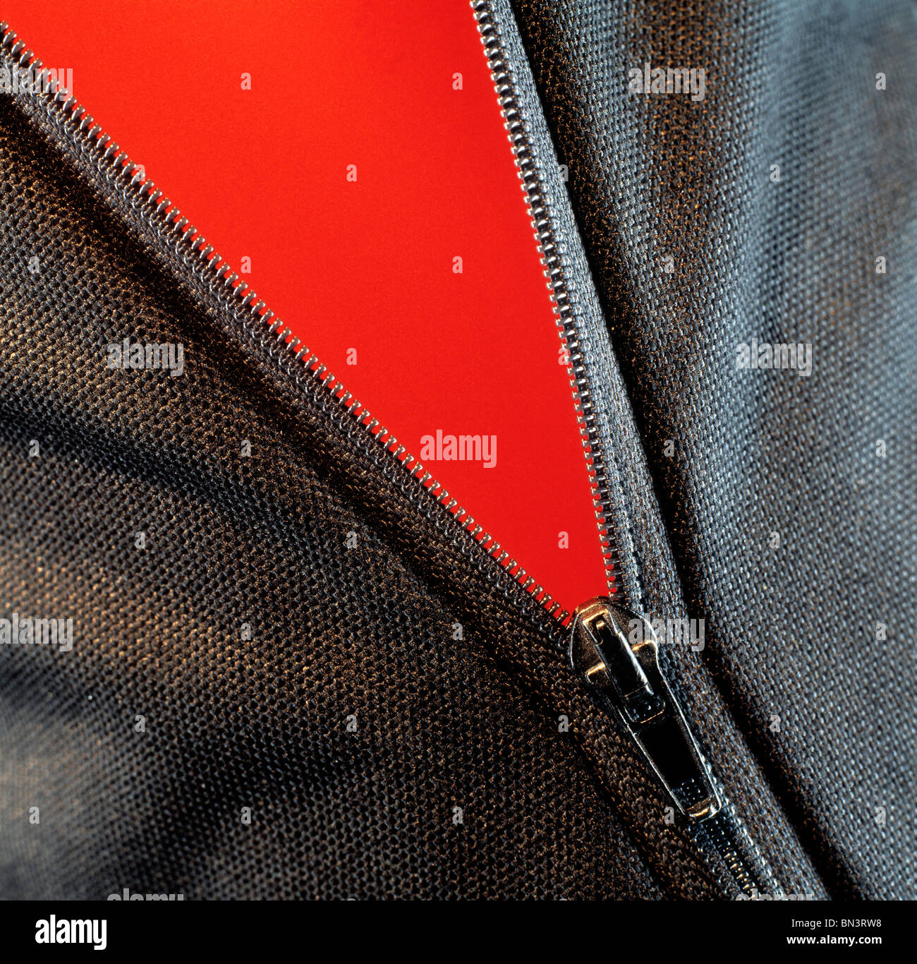 Close-up of zipper Stock Photo - Alamy