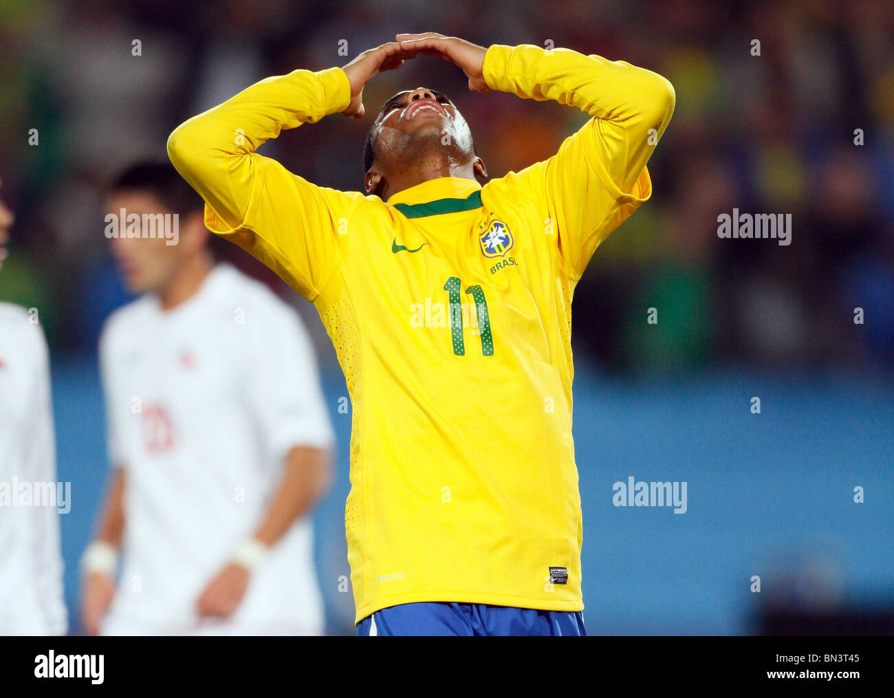 ROBINHO BRAZIL V CHILE ELLIS PARK JOHANNESBURG SOUTH AFRICA 28 June ...