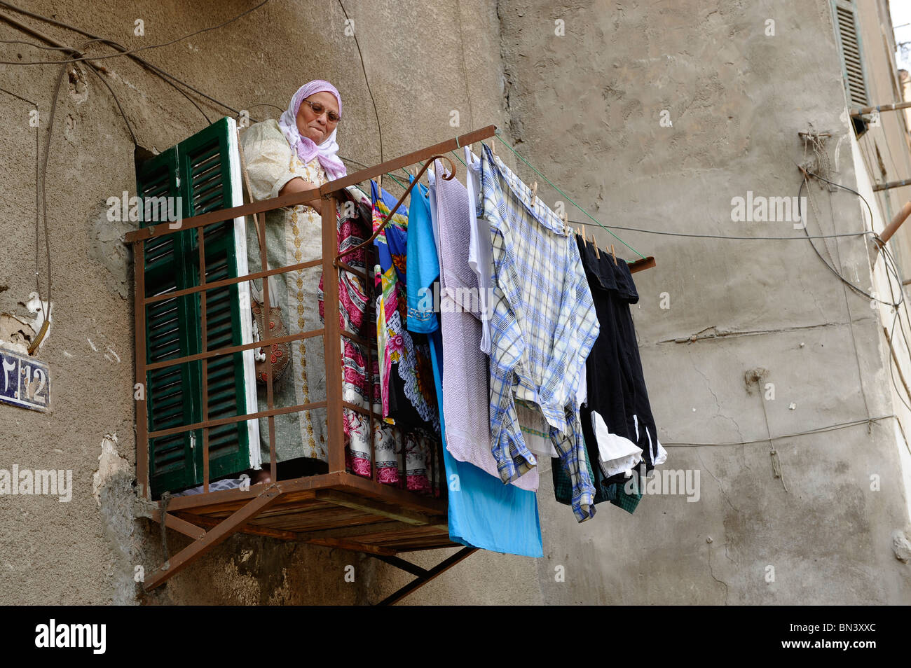 Clothes washing egypt hi-res stock photography and images - Alamy