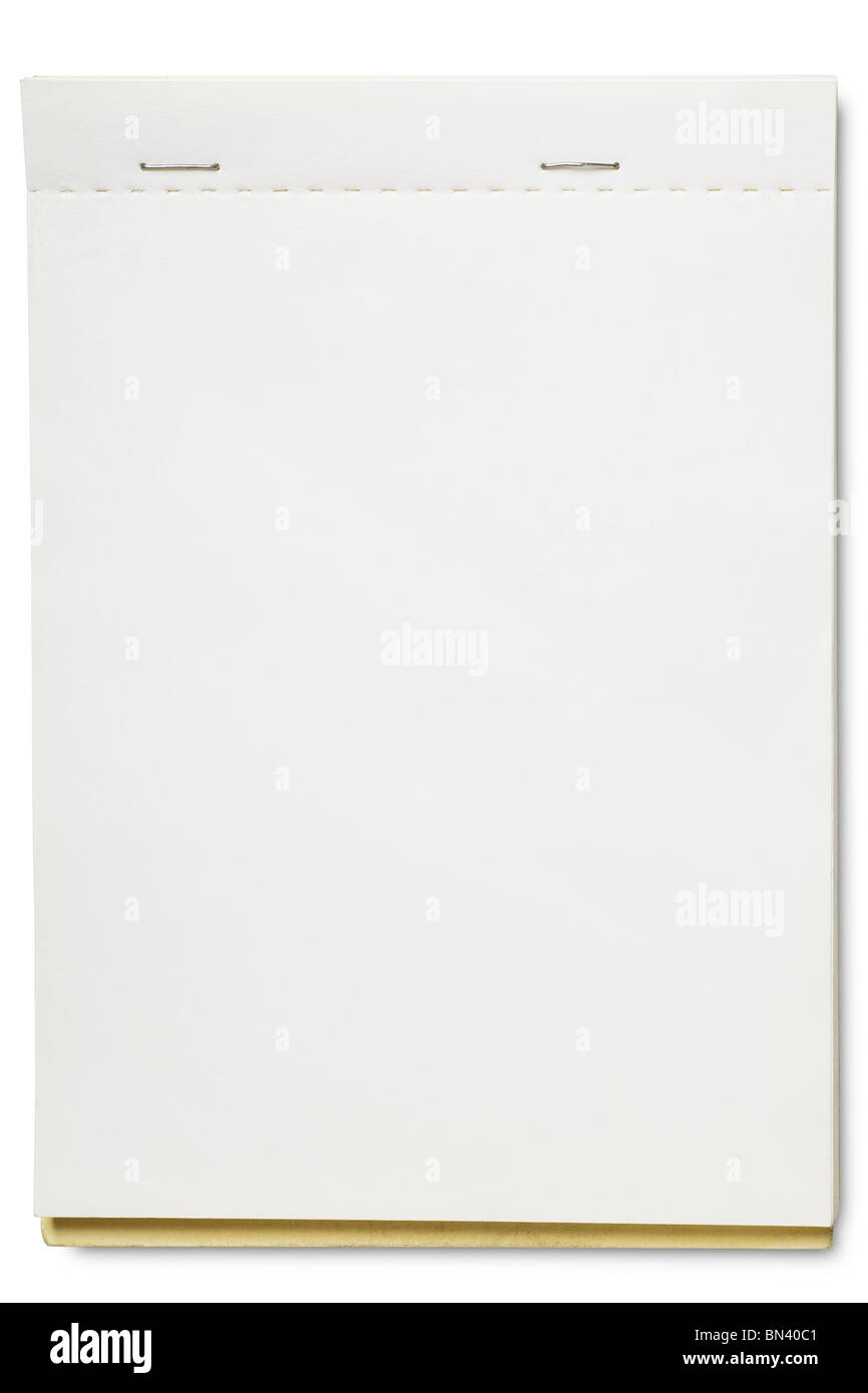 Blank pad paper hi-res stock photography and images - Alamy