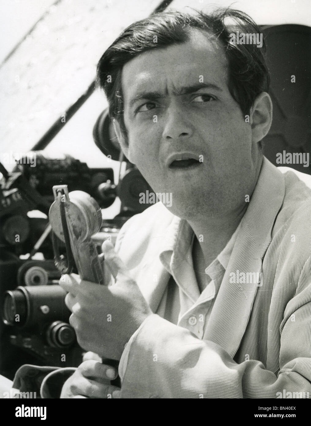 STANLEY KUBRICK (1928-99) US film director while filming Spartacus in ...